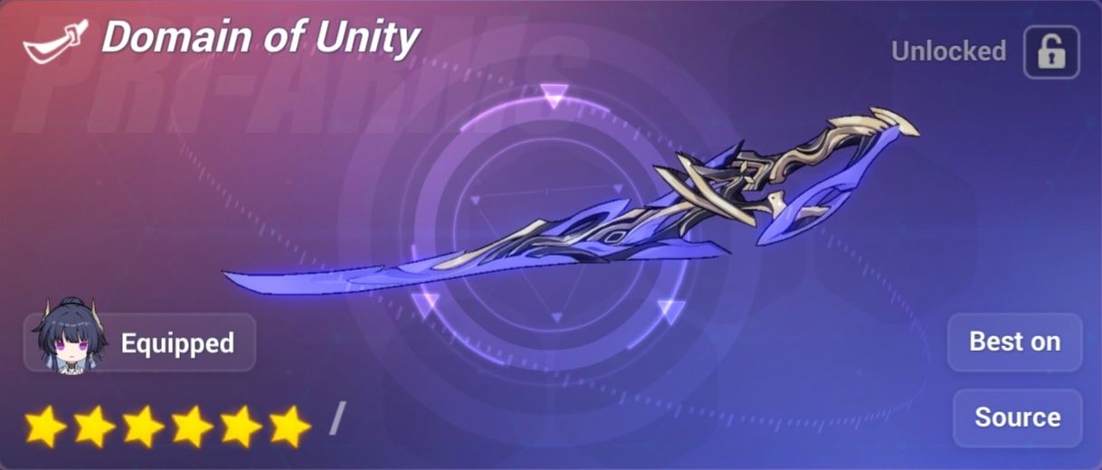 [Version Kiana BETA] Weapon Review: Domain of Unity Honkai Impact 3rd ...