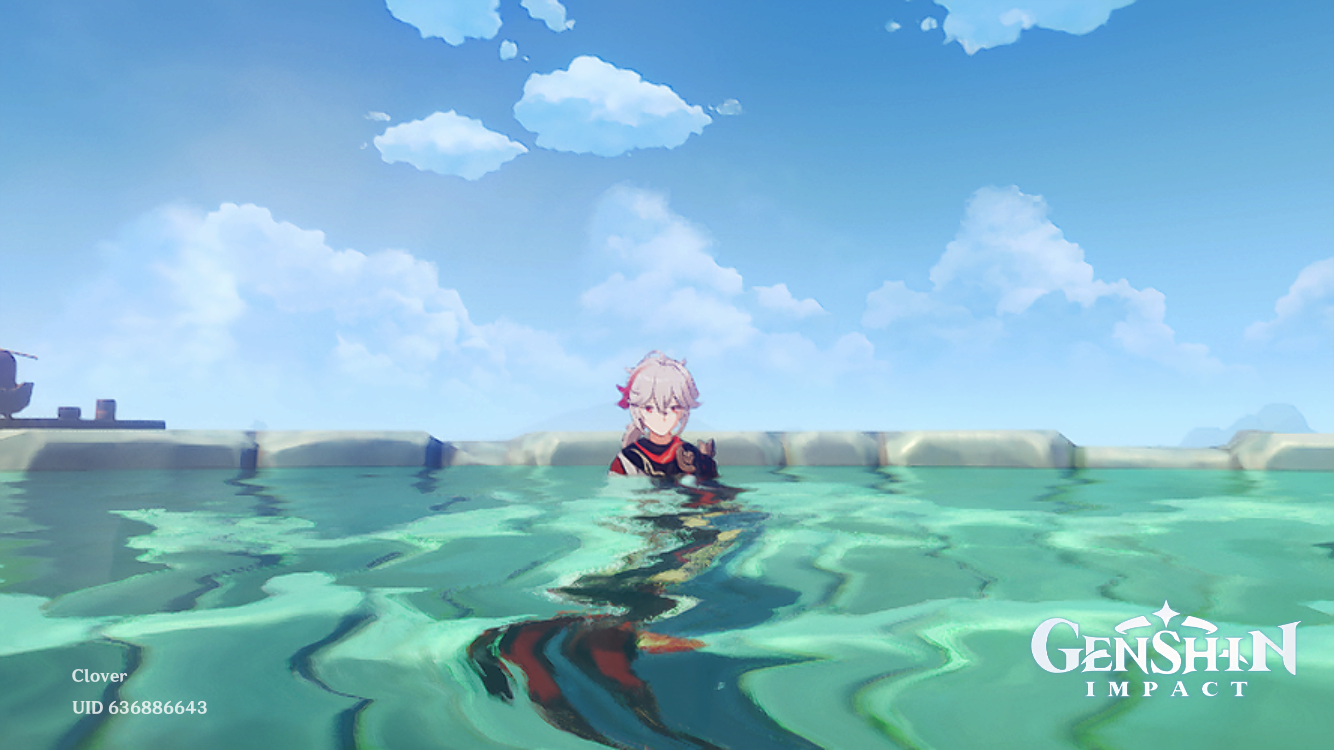 You and kazuha in the hot springs Genshin Impact | HoYoLAB