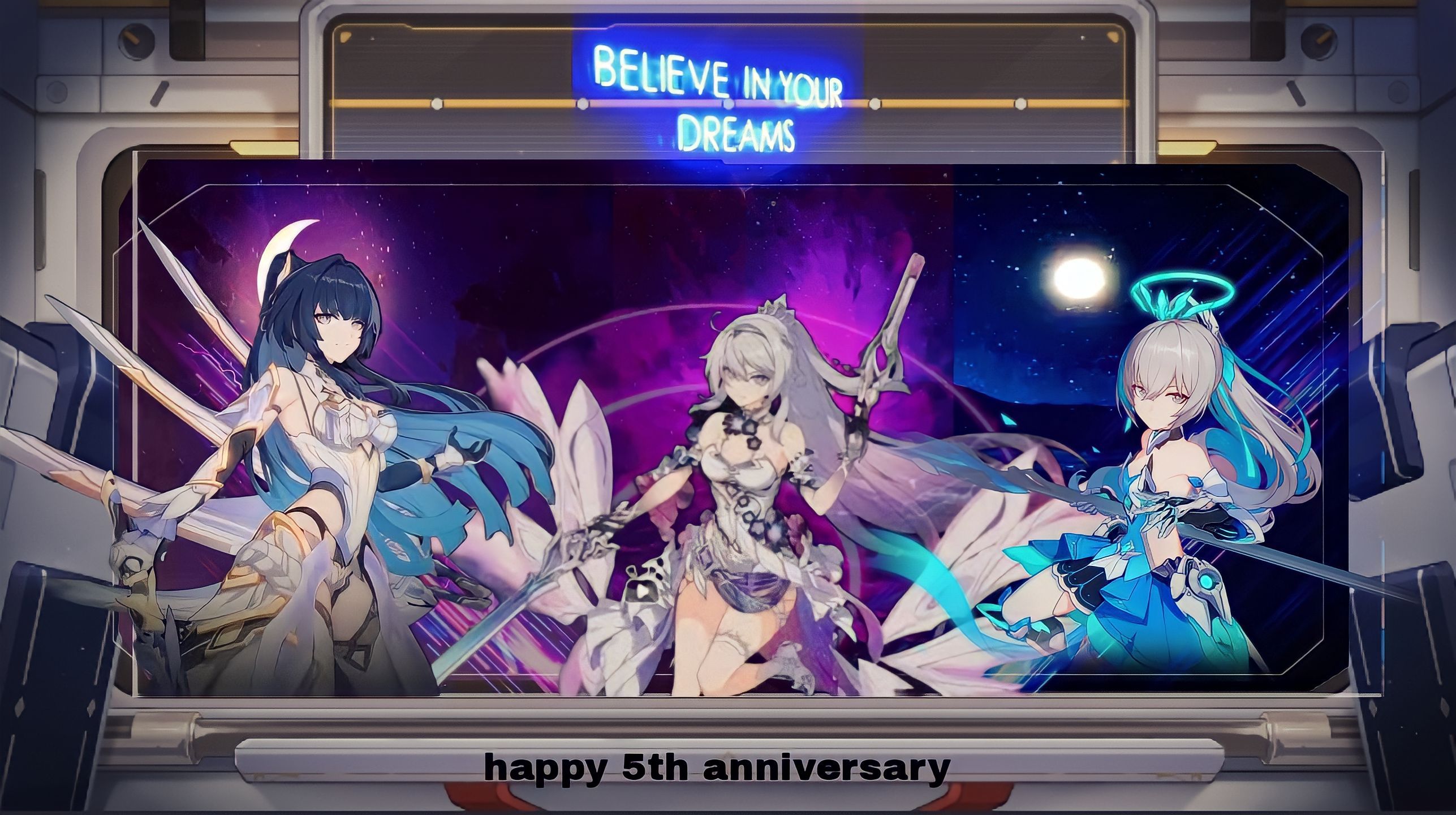 happy fifth anniversary hoyoverse 🌹 Honkai Impact 3rd | HoYoLAB