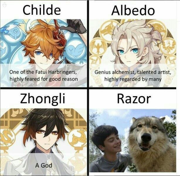 Razor is very special Genshin Impact | HoYoLAB