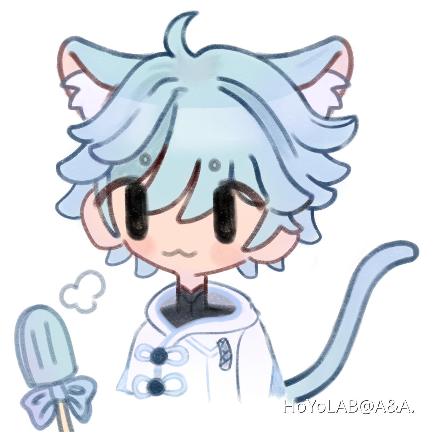 Chungus with a popsicle for you :3 Genshin Impact | HoYoLAB