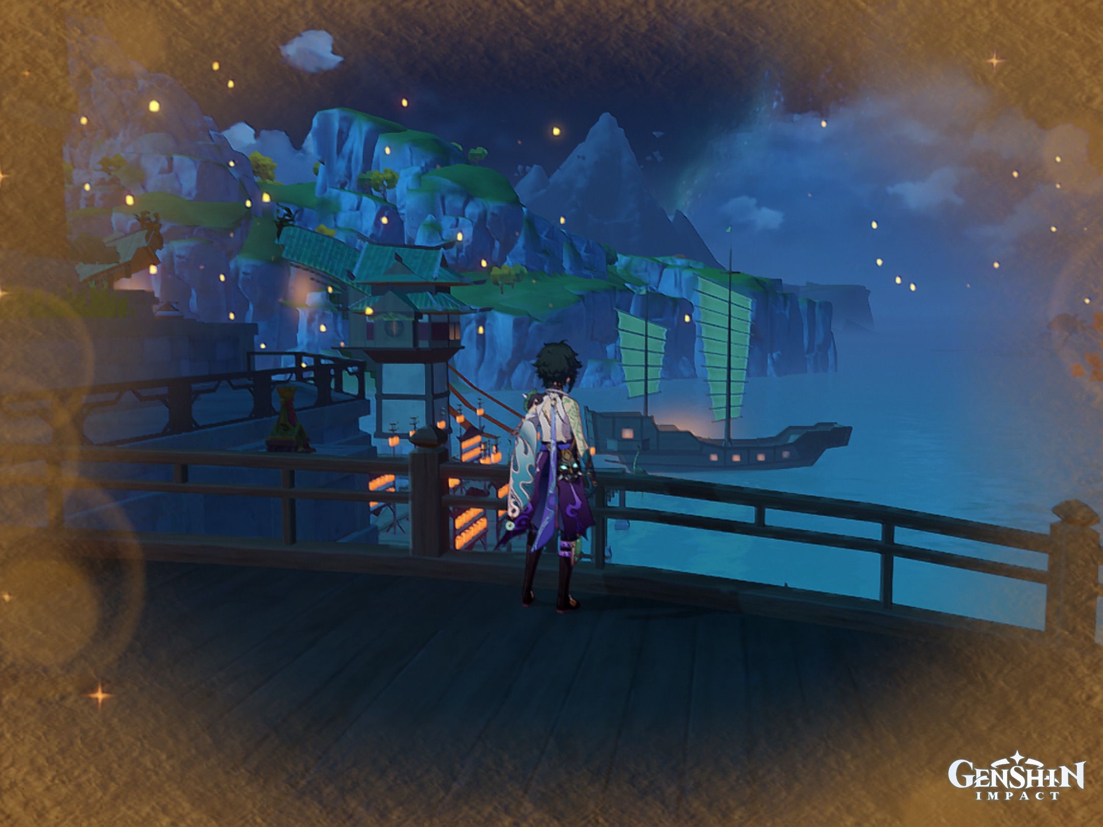 A beautiful view Genshin Impact | HoYoLAB