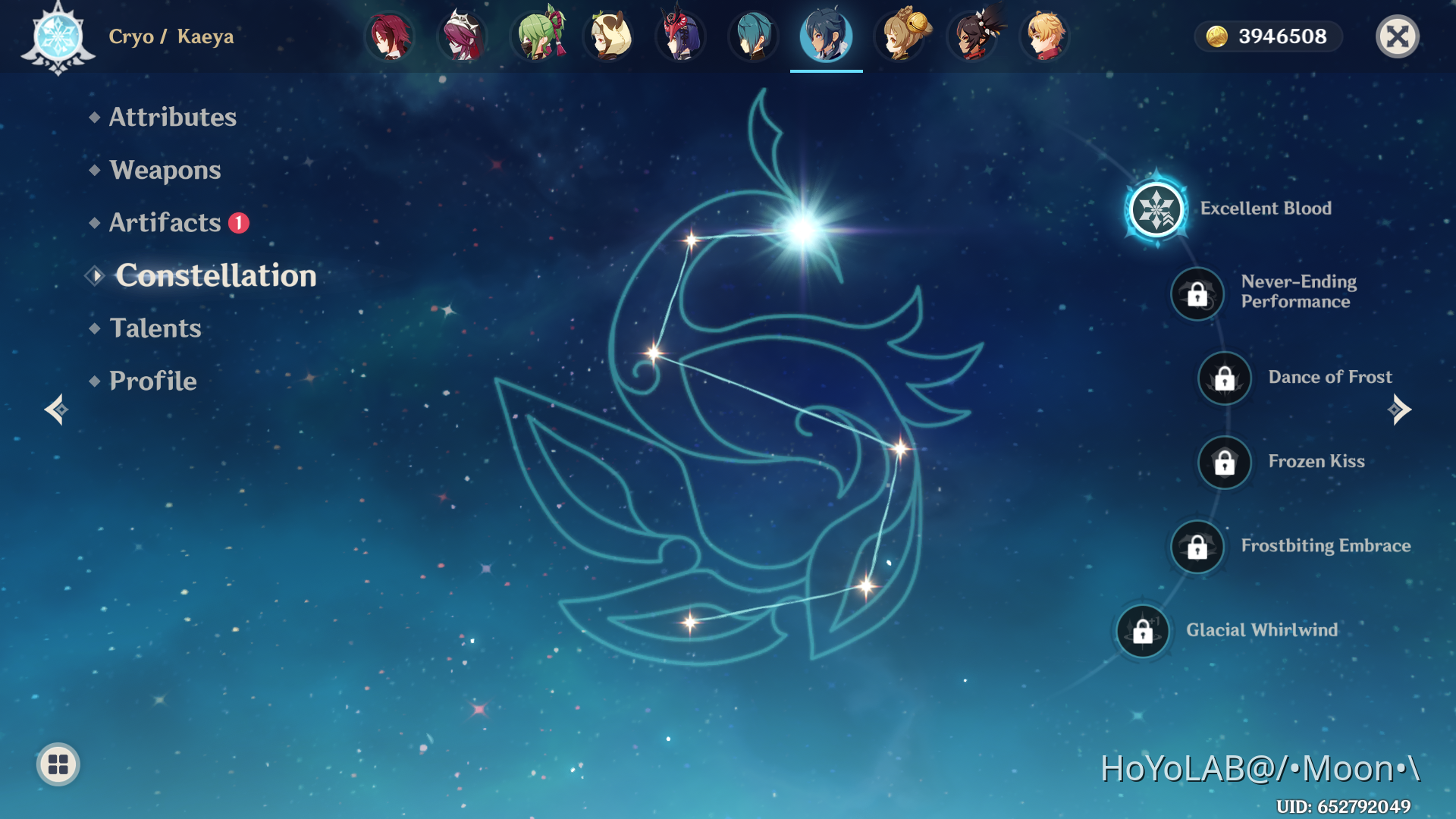 Here are some of my constellation's of characters! Genshin Impact | HoYoLAB