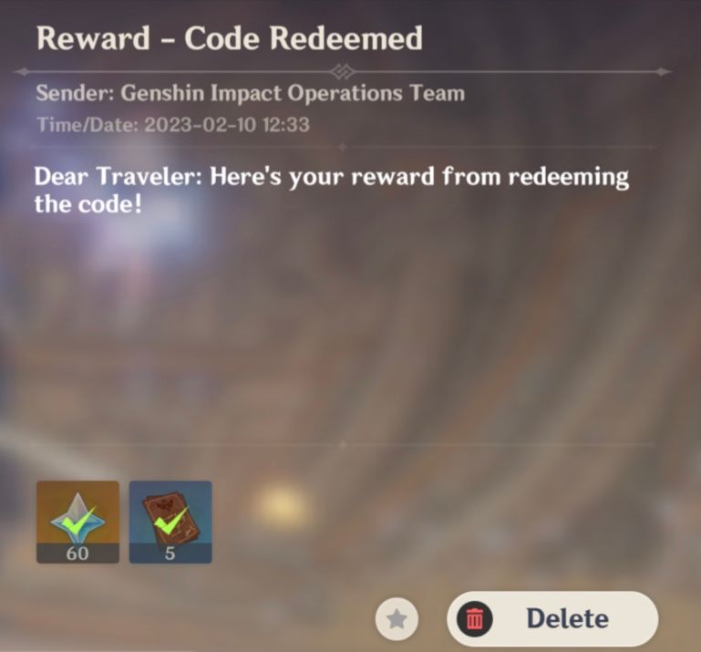 Reward-code Genshin Impact | HoYoLAB