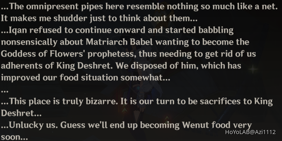 Tanit-Emblem Marked Record Genshin Impact | HoYoLAB