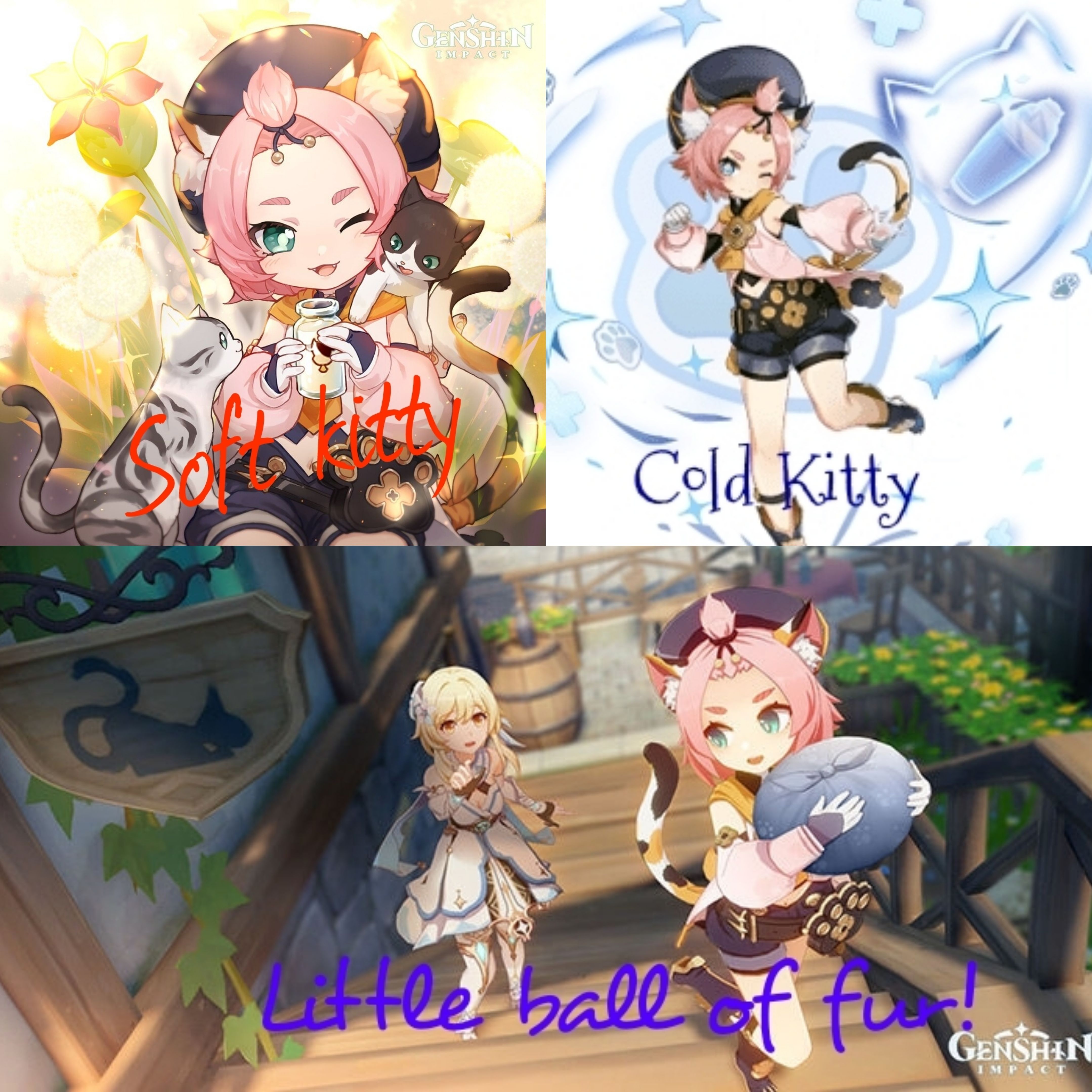 "Soft kitty, cold kitty " Diona version! Genshin Impact | HoYoLAB