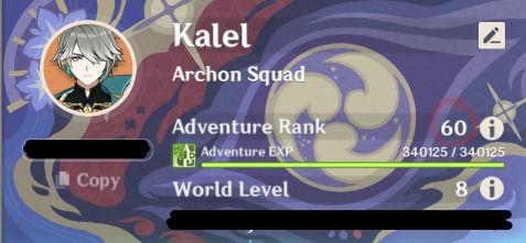 Adventure Rank 60 at last. Genshin Impact | HoYoLAB