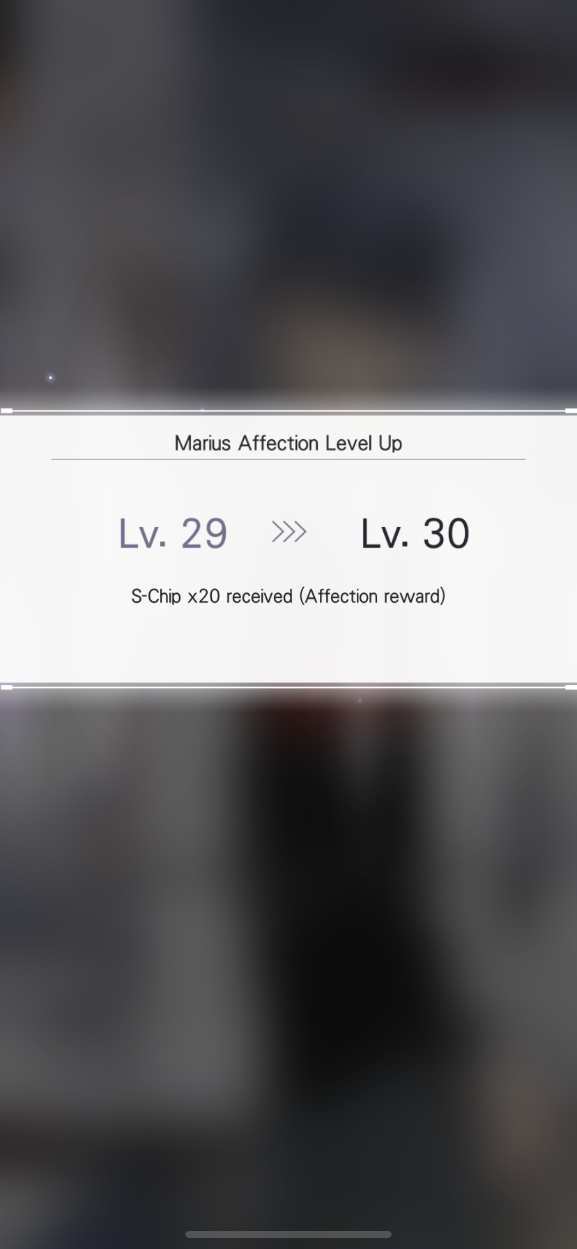 Affection level w Marius maxed!!! Tears of Themis | HoYoLAB