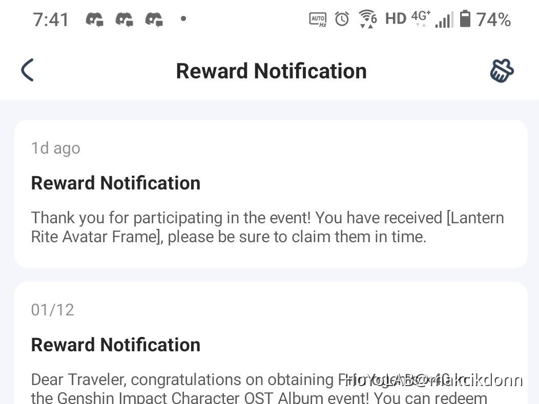 yay ! Latern Rite avatar Frame 🥰 Genshin Impact | HoYoLAB