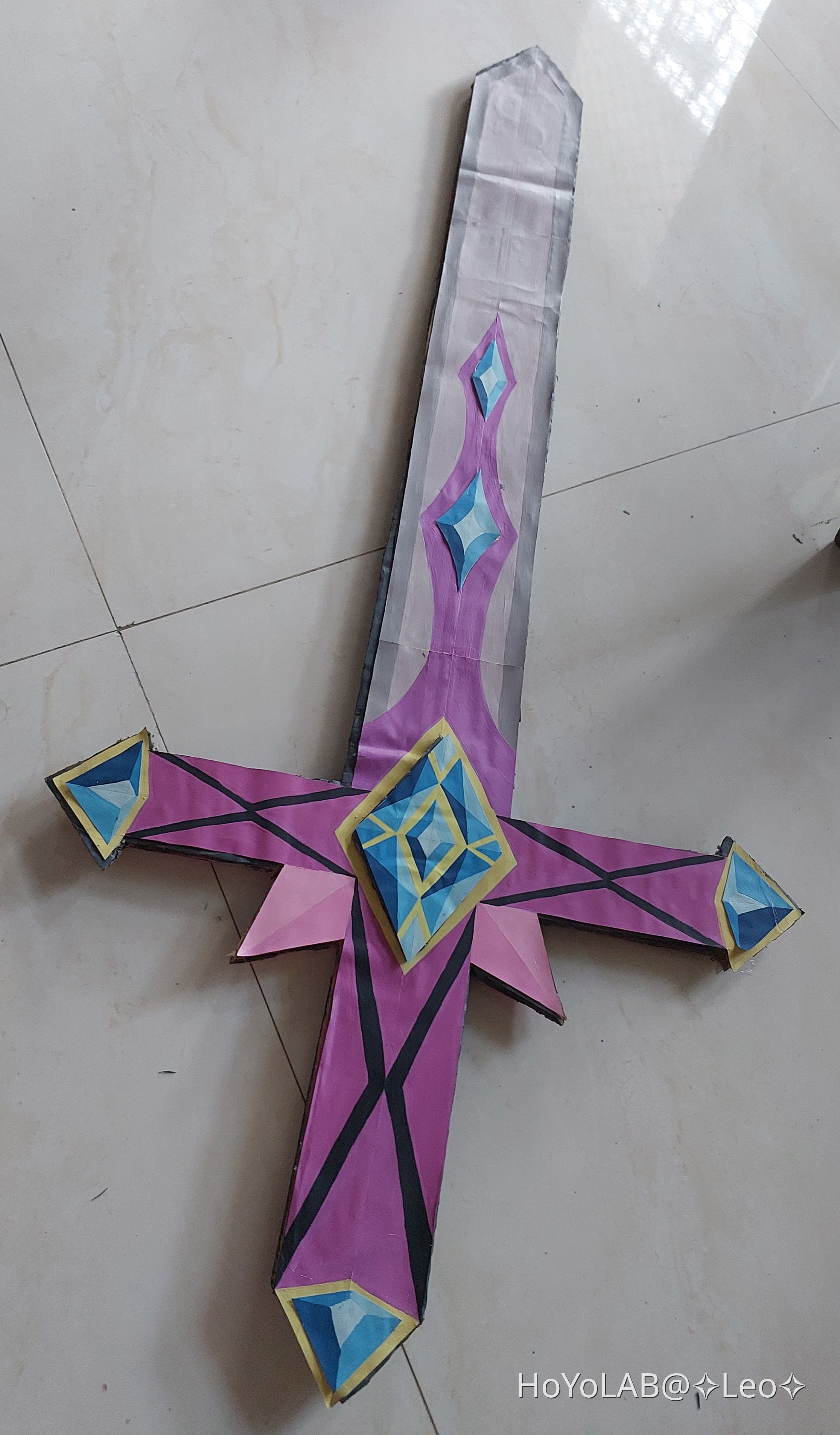 Finally done with the prop sword XD | HoYoLAB