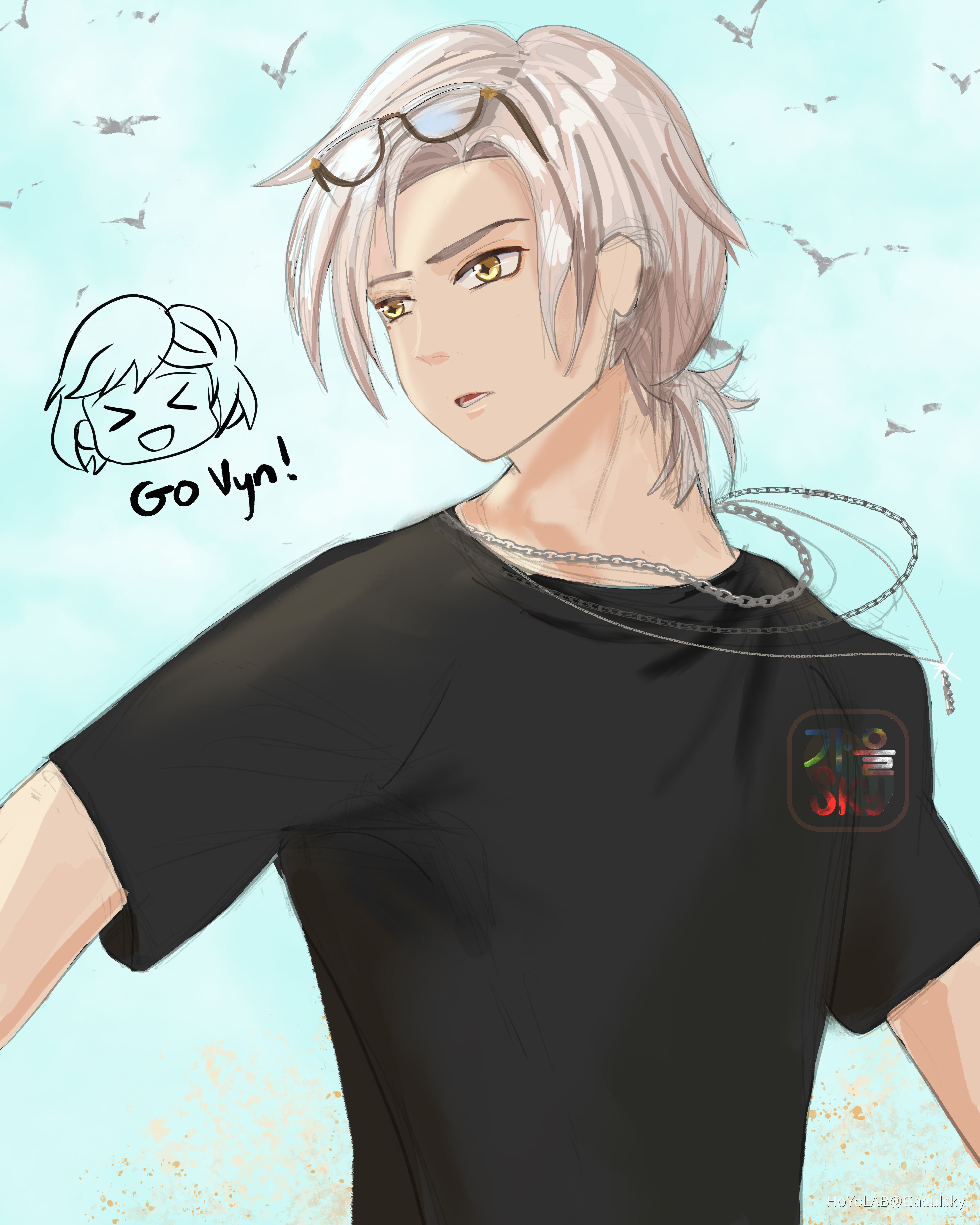 Volleyball Vyn fanart Tears of Themis | HoYoLAB