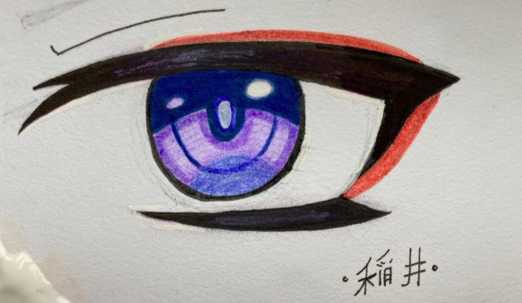 I drew the Wanderers eye - wdyt? Genshin Impact | HoYoLAB