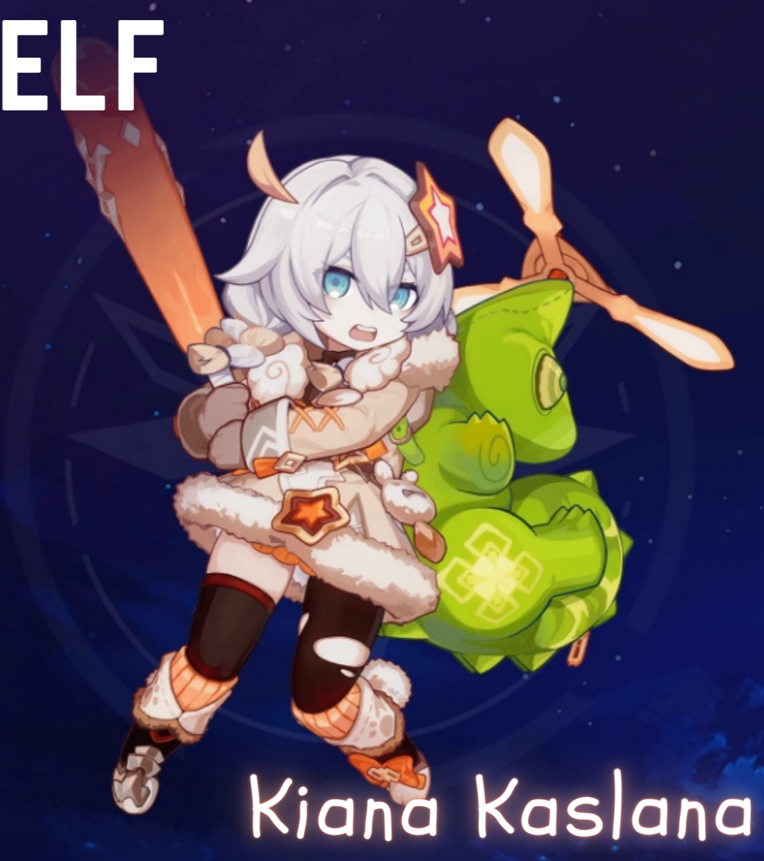 Новый эльф — Киана Каслана (beta v6.4) Honkai Impact 3rd | HoYoLAB