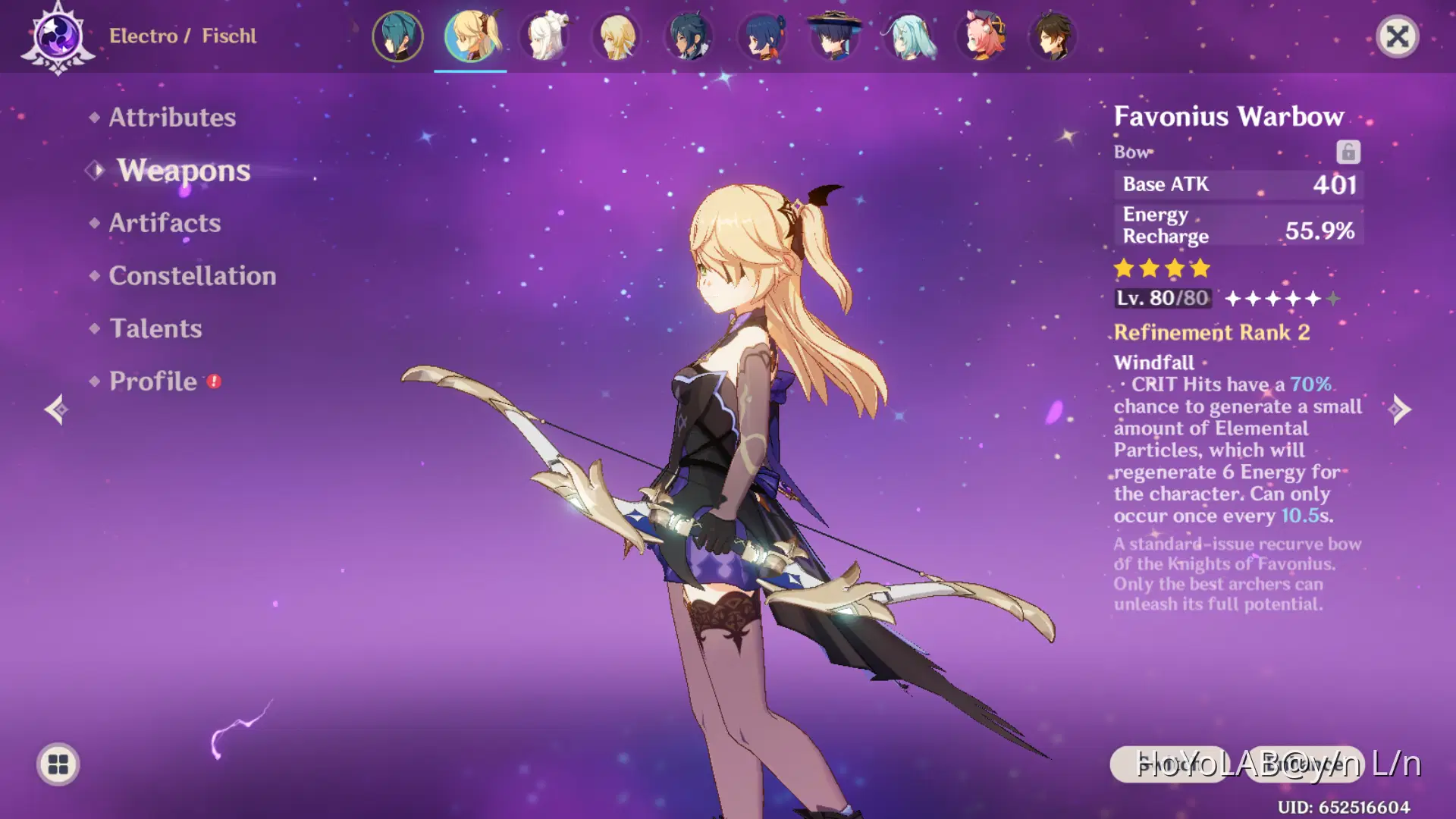 Fishl Build Genshin Impact | HoYoLAB