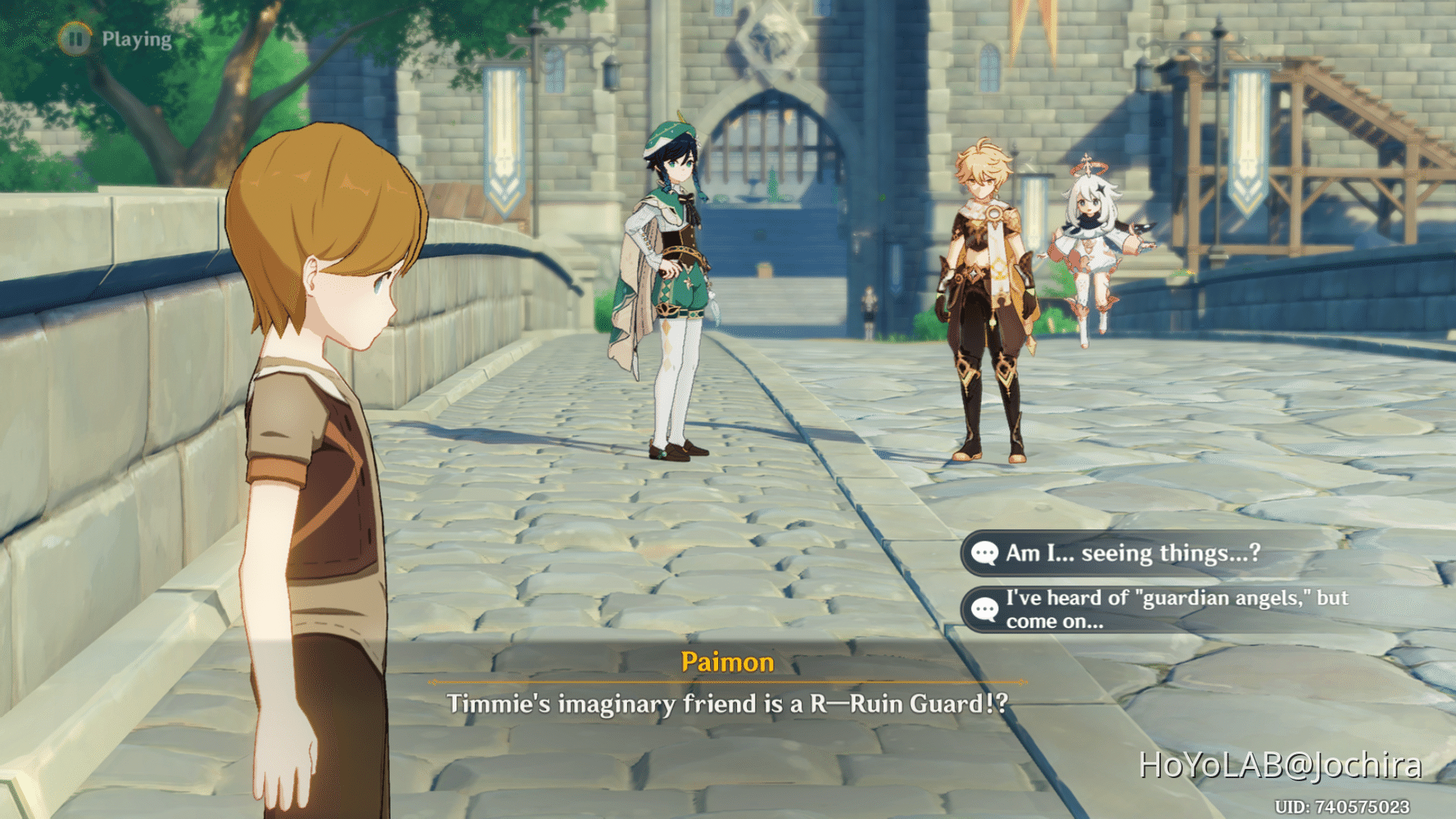 Imagine having a Ruin Guardian as friend (Venti spoilers) Genshin ...