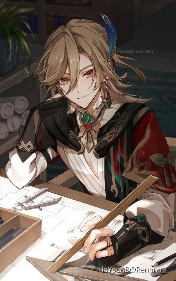 I am in love with Kaveh 😍 Genshin Impact | HoYoLAB