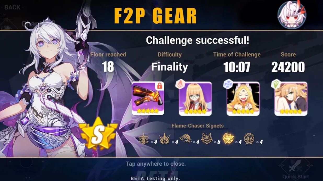 [Elysian Realm Guide] F2P Herrscher of Finality S0 | Difficulty: Finality Honkai Impact 3rd ...