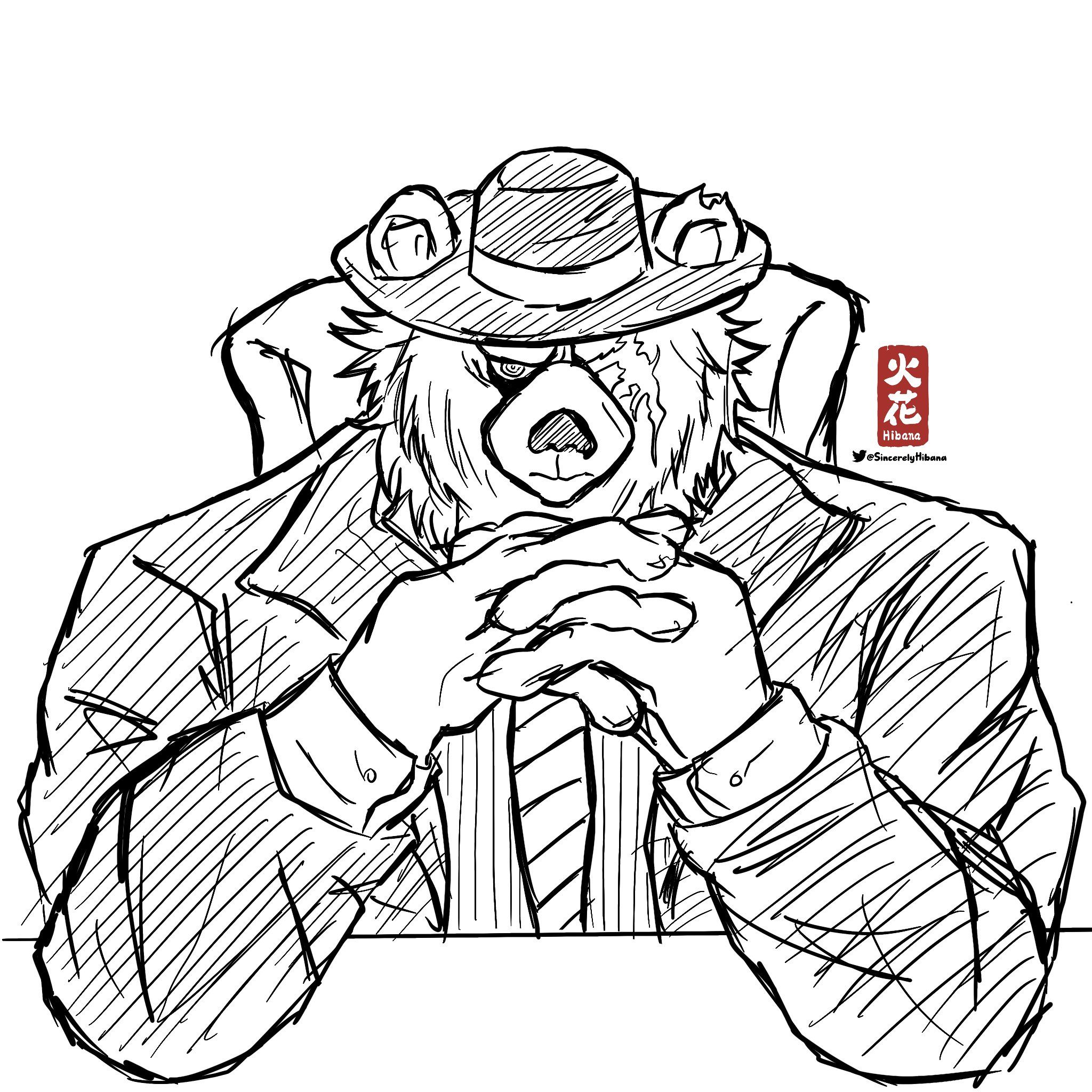 ZZZ Art Challenge [Day 13] — "Ben Sits at His Desk." Zenless Zone Zero ...