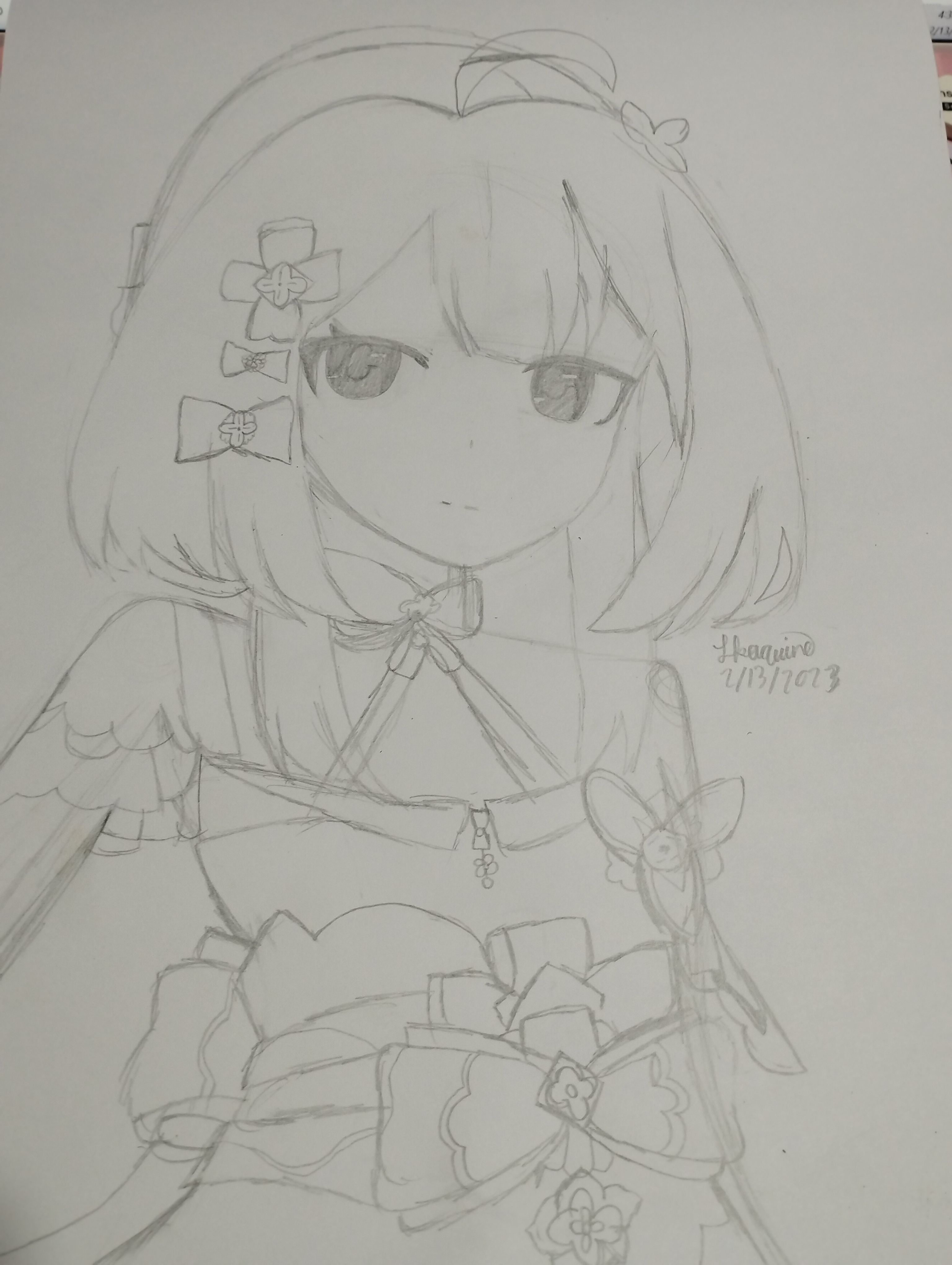 Griseo speed sketch Honkai Impact 3rd | HoYoLAB