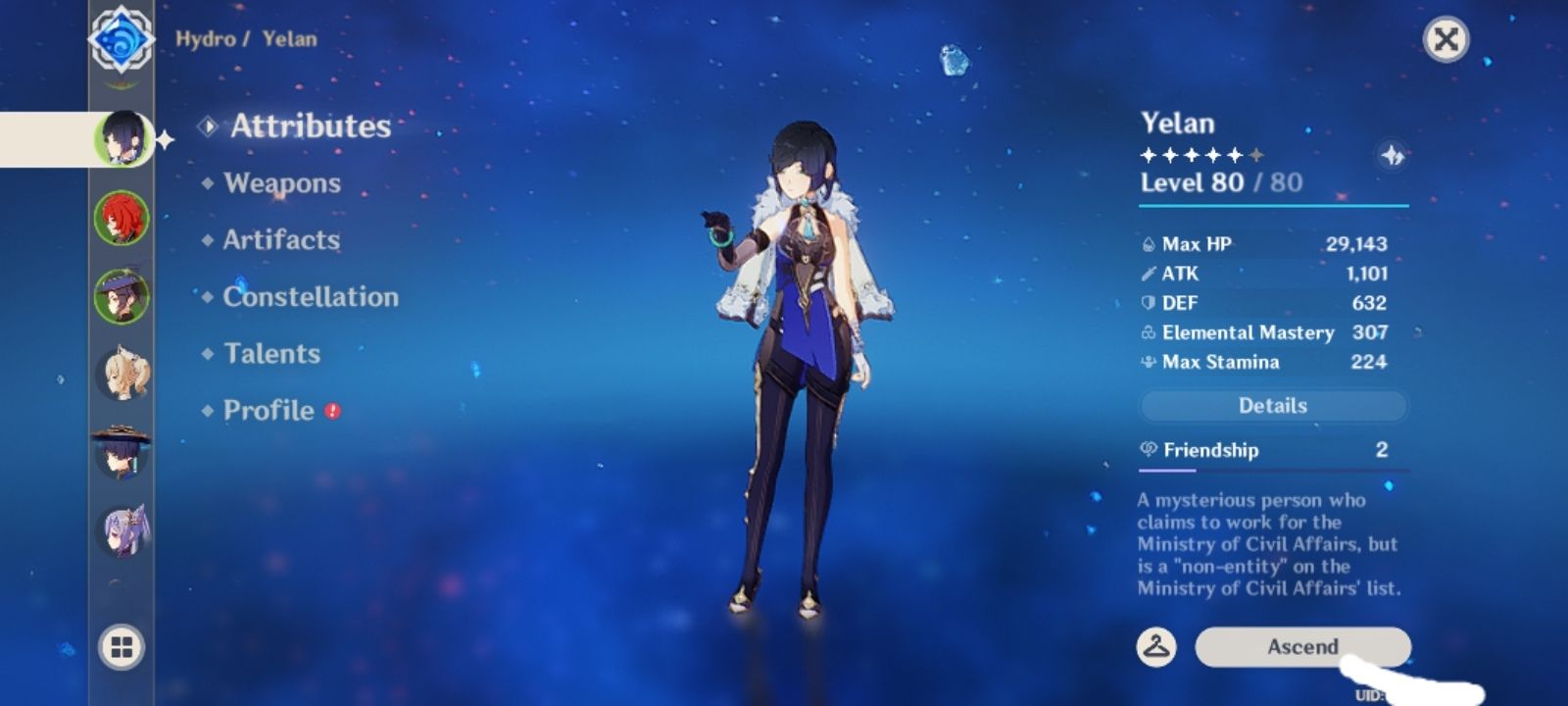 Is this stats already good for Yelan? 💦 Genshin Impact | HoYoLAB