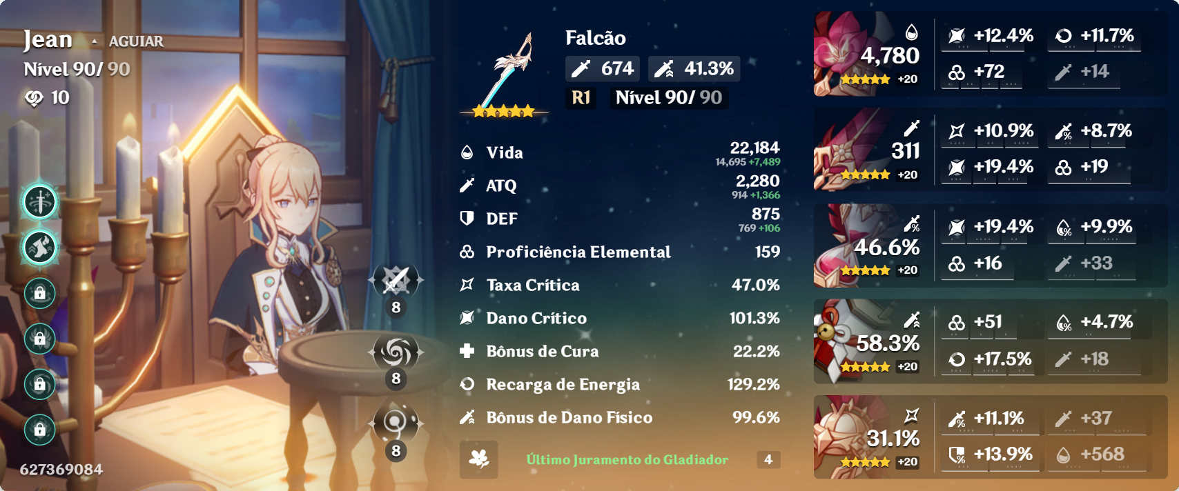 Build Jean Genshin Impact | HoYoLAB