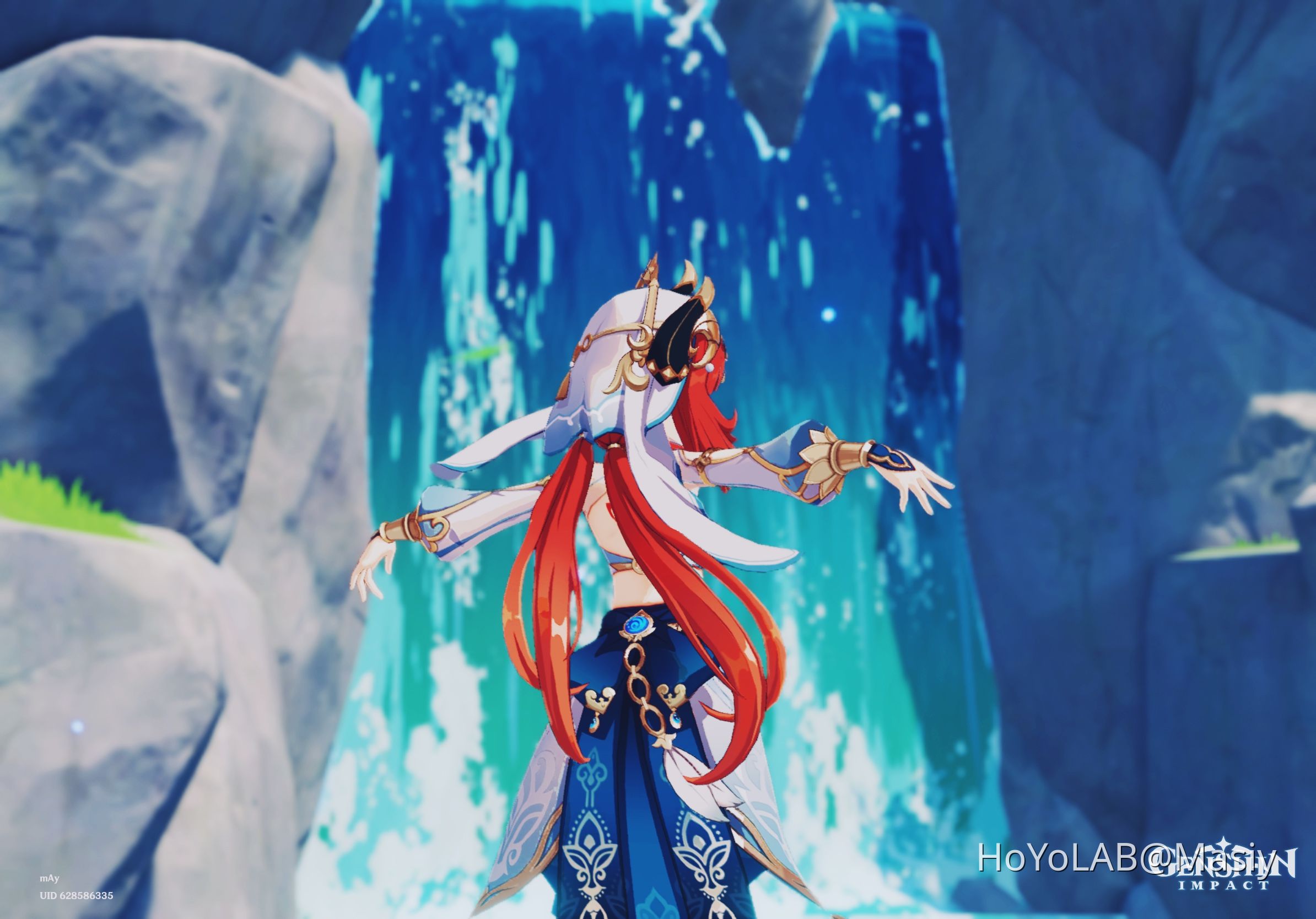 Waterfall dancing Genshin Impact | HoYoLAB