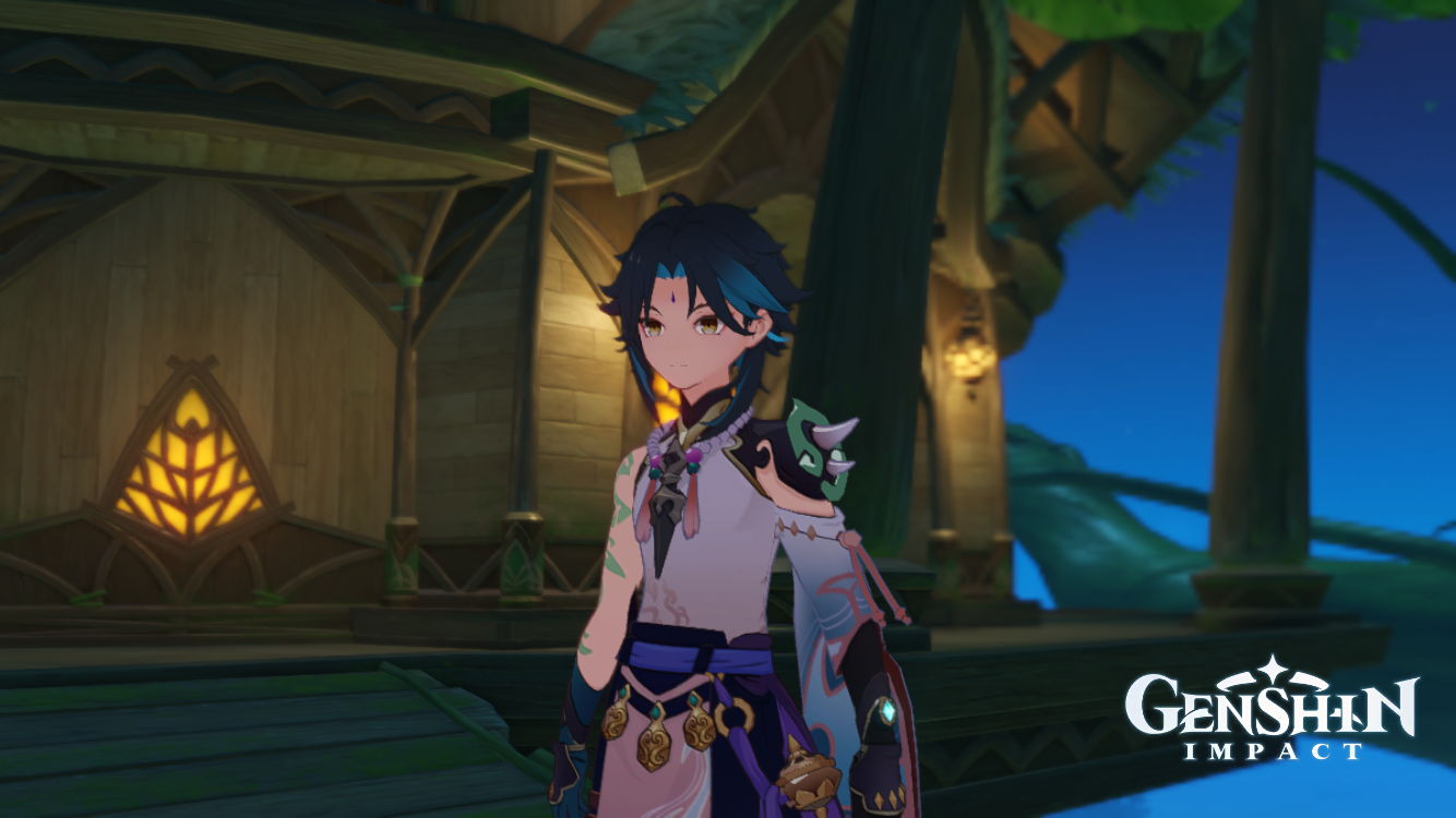 Xiao photo shoot Genshin Impact | HoYoLAB