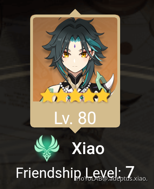 Update on Xiao Build Genshin Impact | HoYoLAB