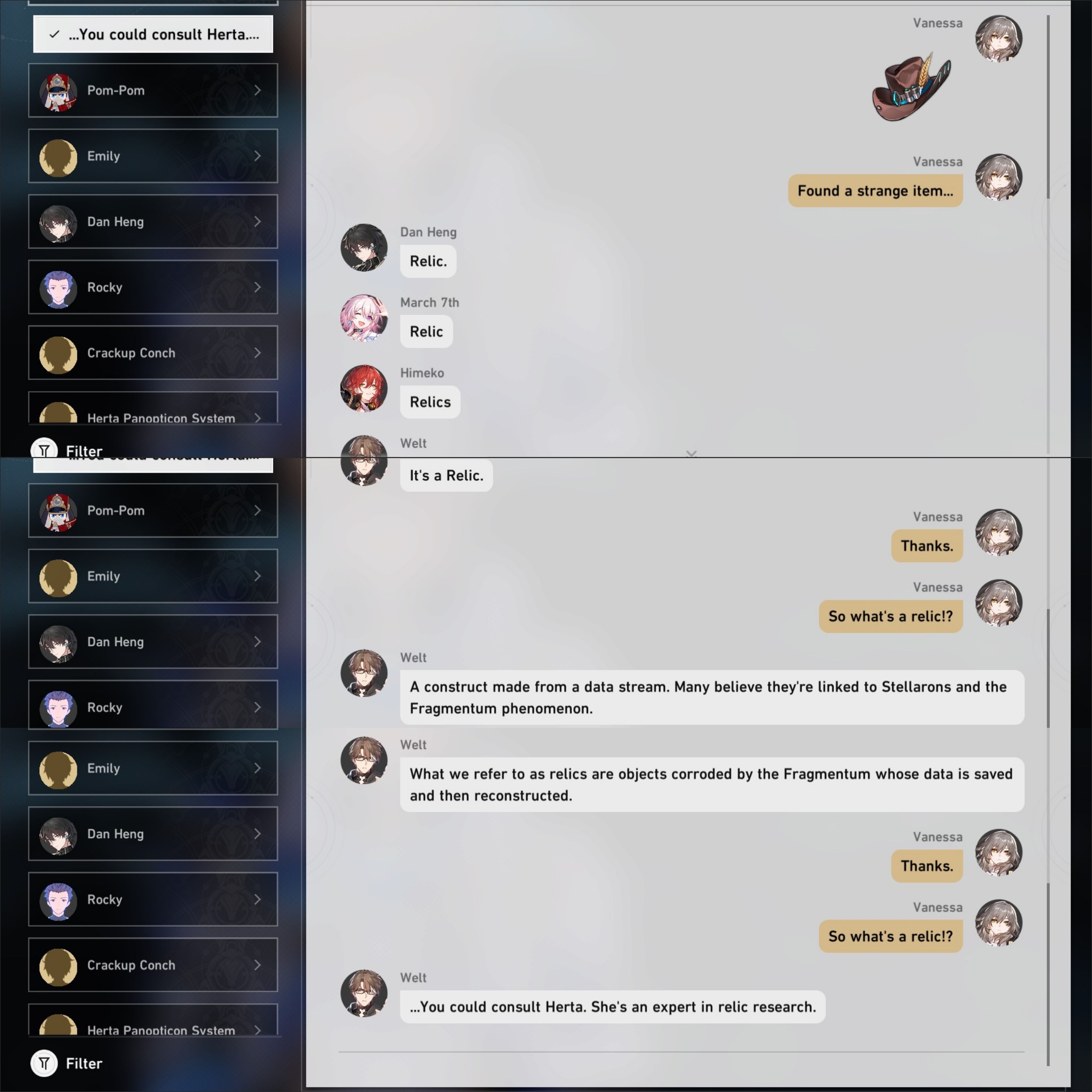 So...what's a relic? Honkai: Star Rail | HoYoLAB