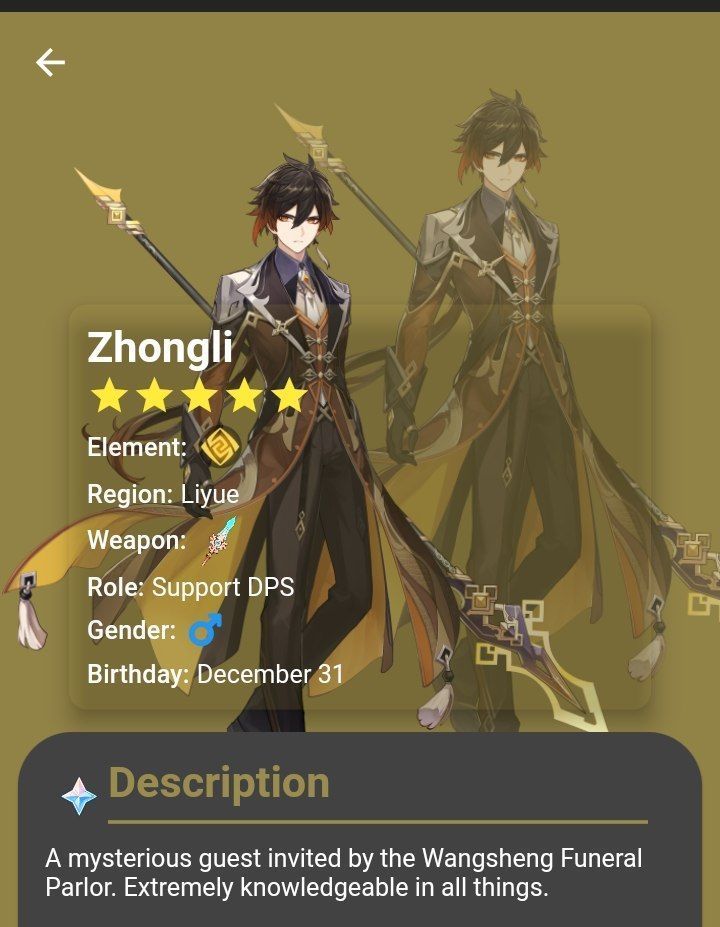 Zhongli guide Genshin Impact | HoYoLAB