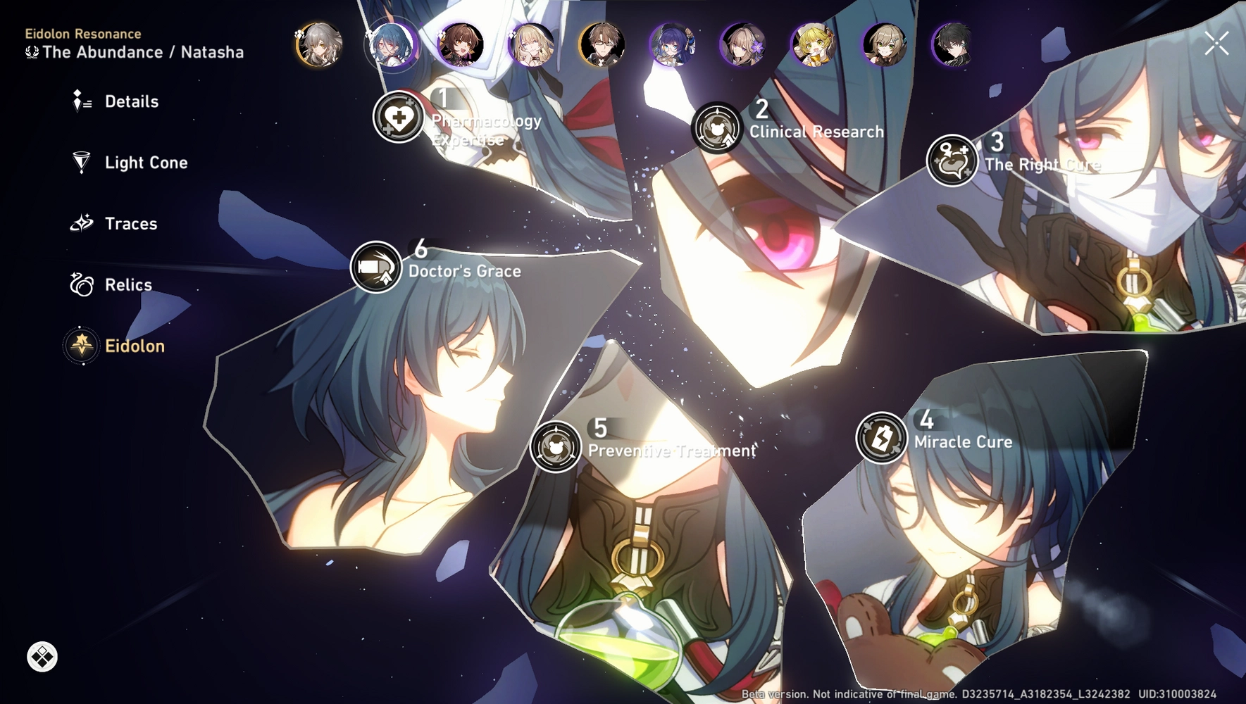 Got E6 Natasha in the CBT Honkai: Star Rail | HoYoLAB