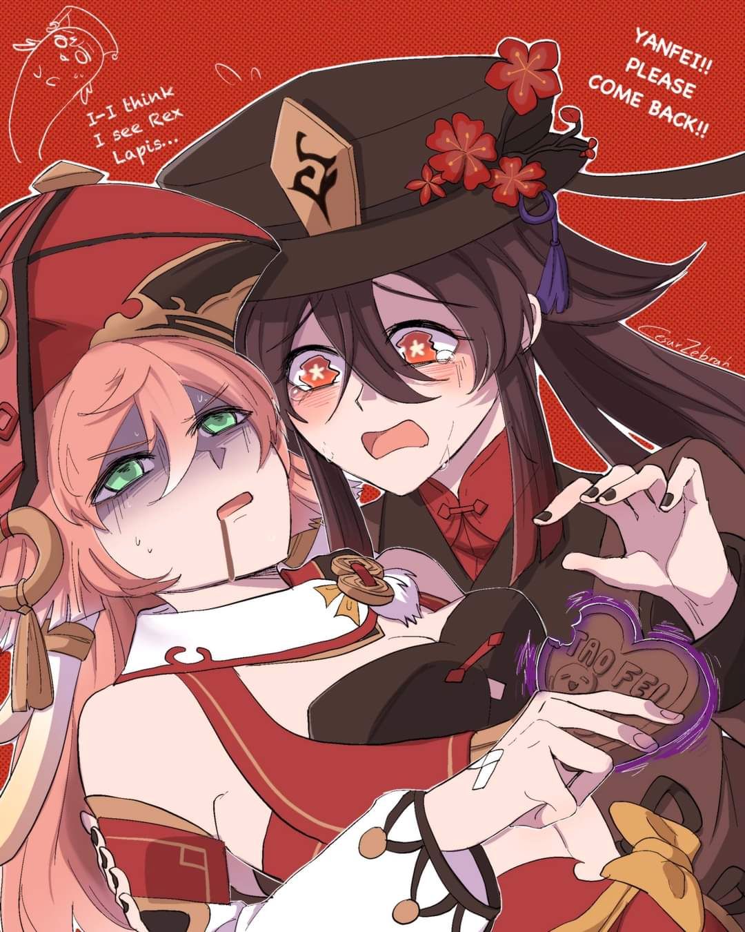 Hasta aquí llegó Yanfei :'( Genshin Impact | HoYoLAB