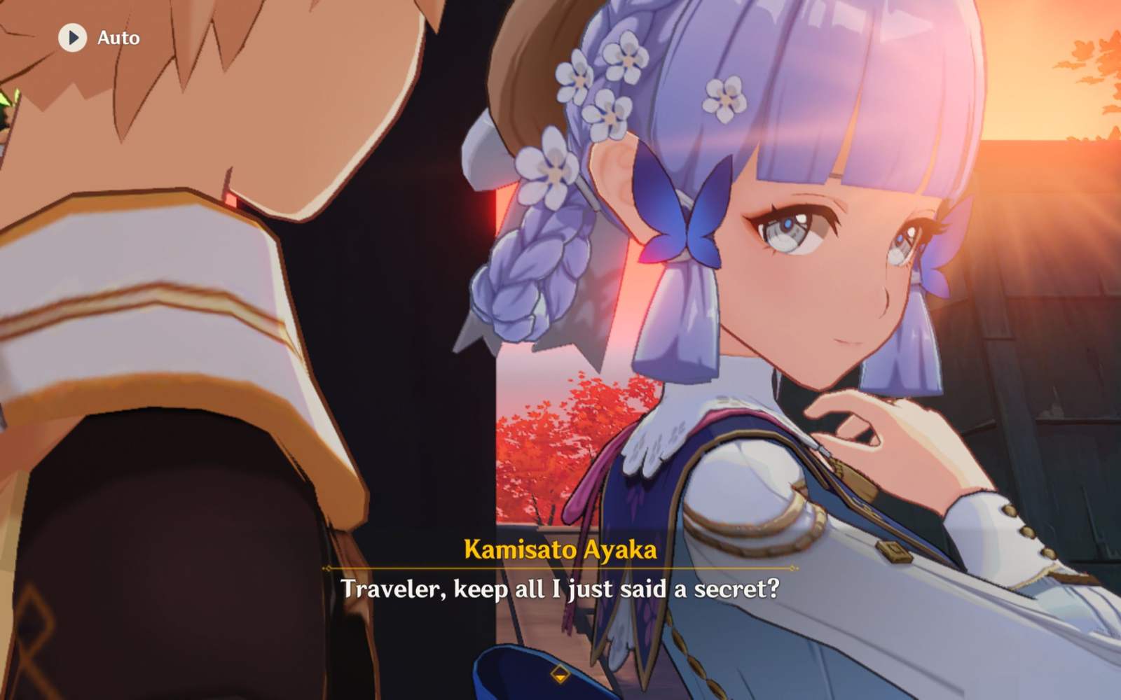 Happy valentine's day: when Ayaka and Aether fall to each other Genshin ...