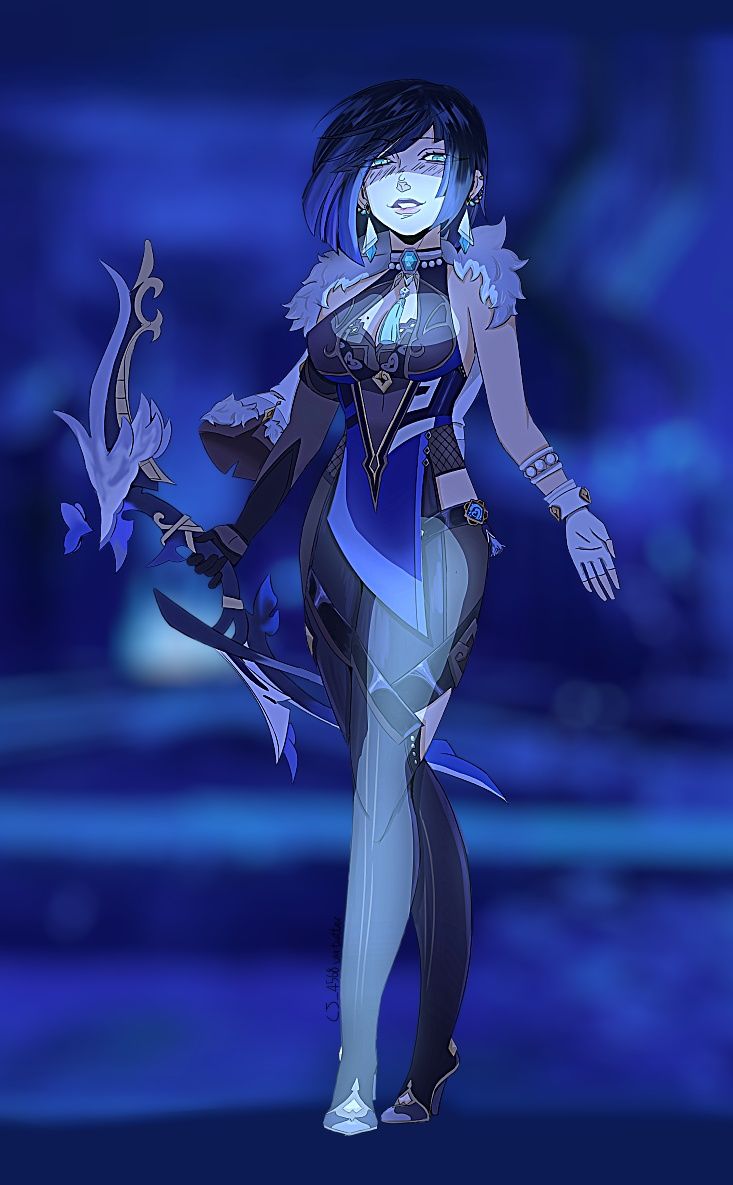 Yelan Fan Art Contest Genshin Impact | HoYoLAB