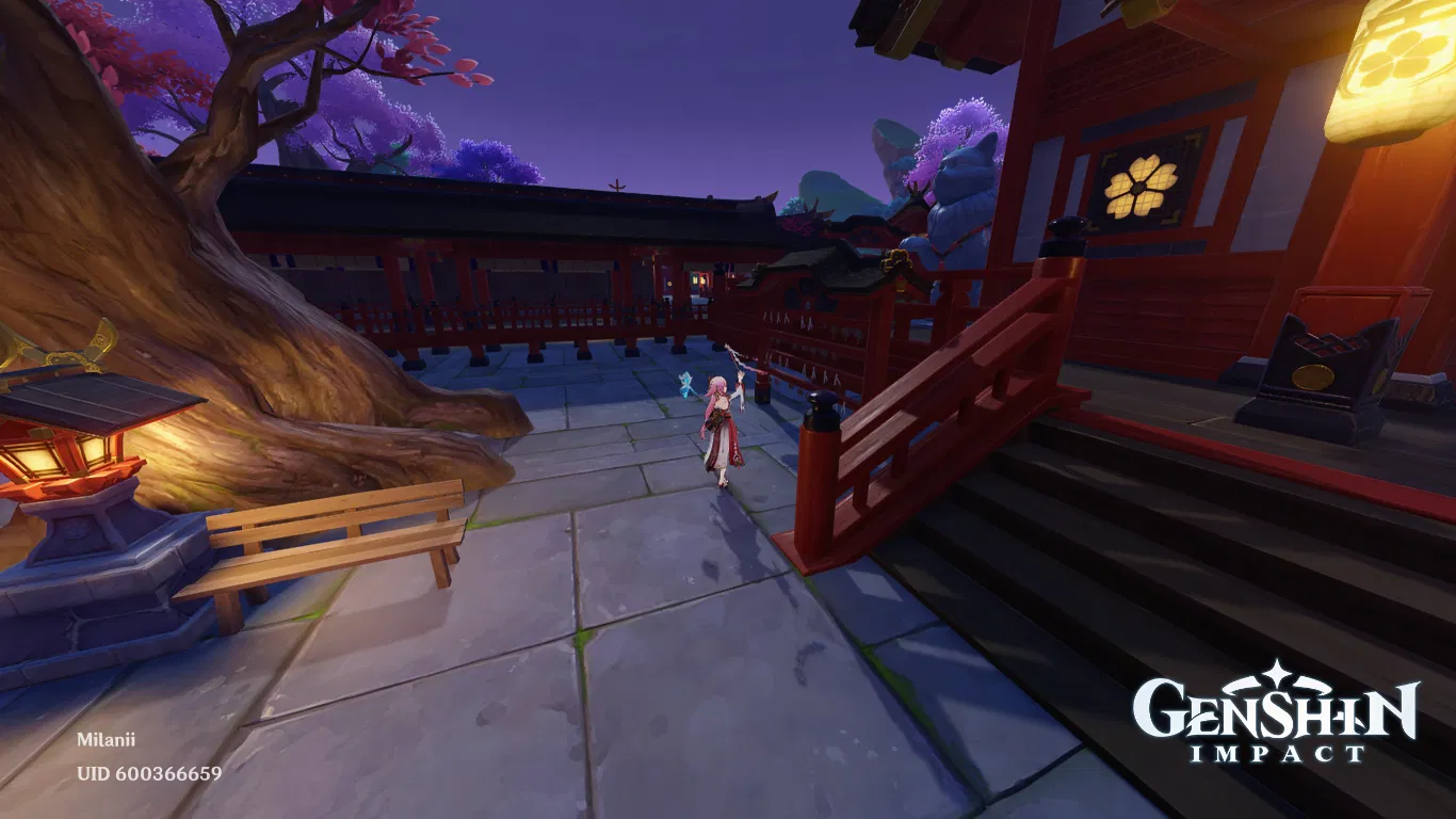 Inazuma Shrine + Hot Spring {9190301251} Genshin Impact | HoYoLAB