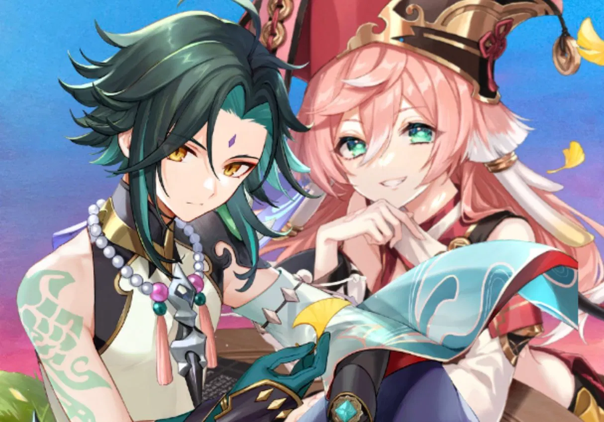 Happy Valentine's Day from Xiao and Yanfei! Genshin Impact | HoYoLAB