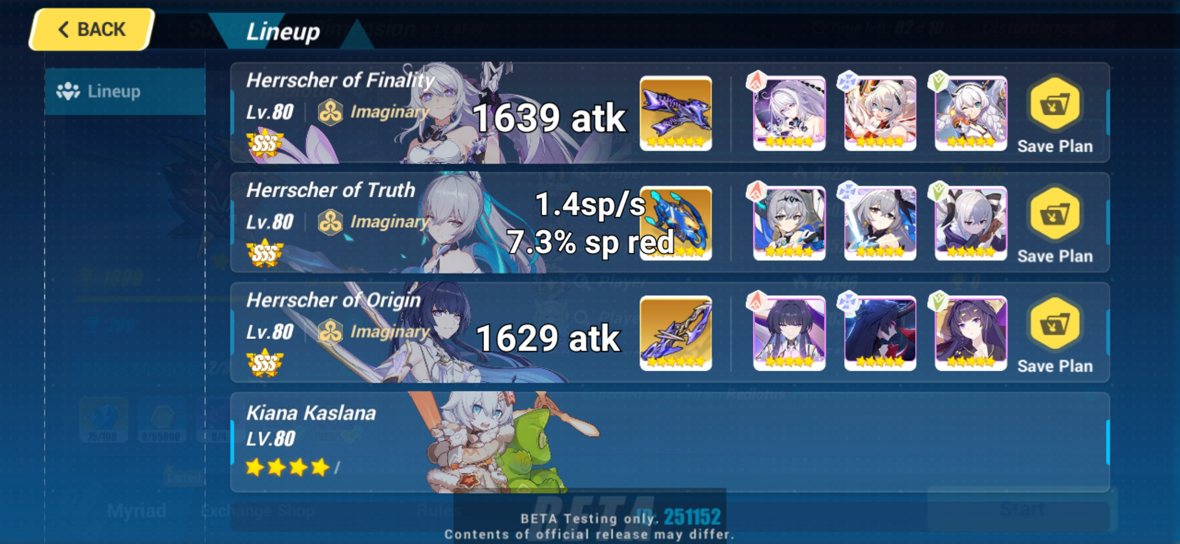 MA and Abyss Showcase of SSS Herrscher Trio Honkai Impact 3rd | HoYoLAB