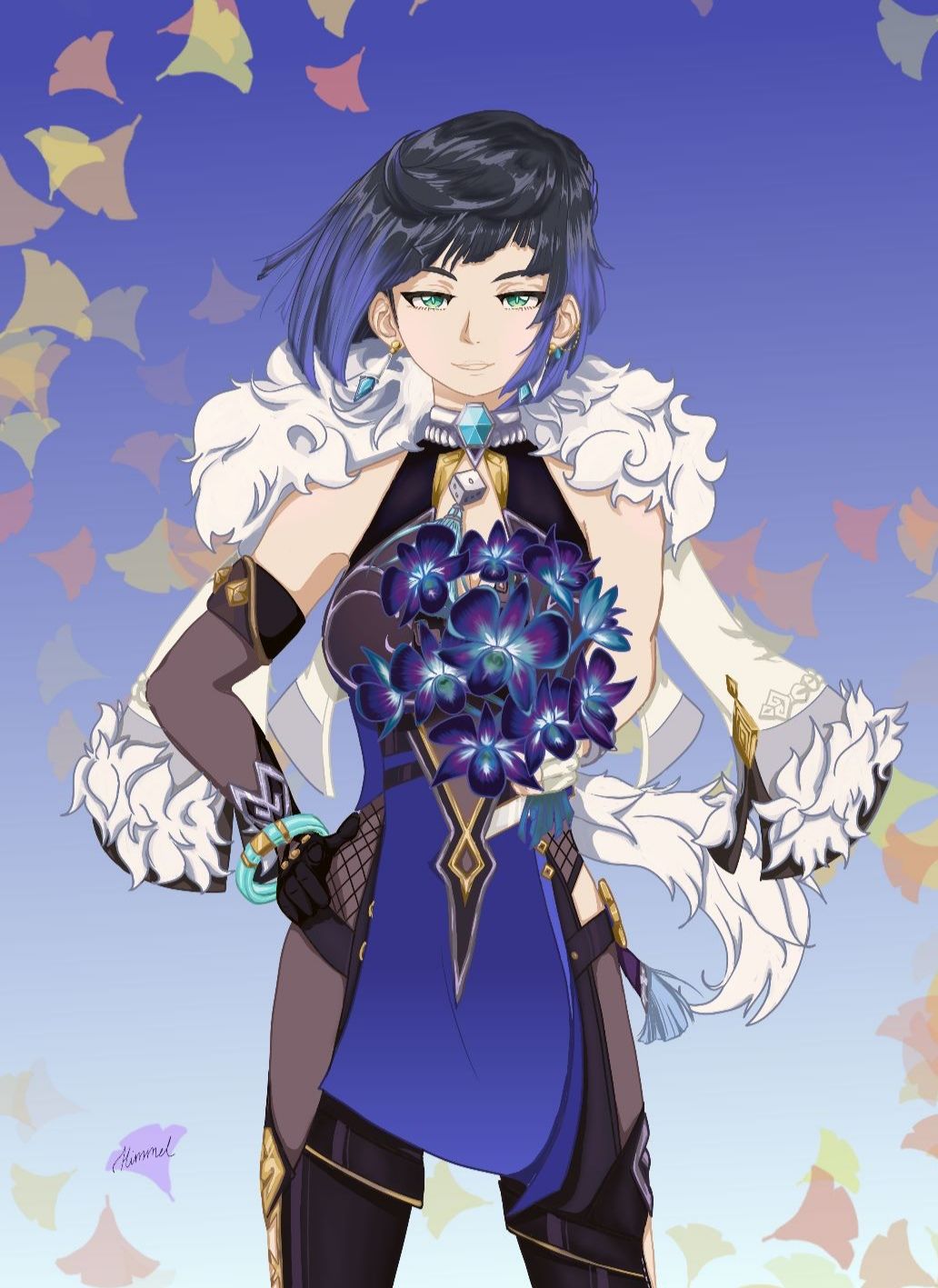 Orchid Valentine Genshin Impact | HoYoLAB