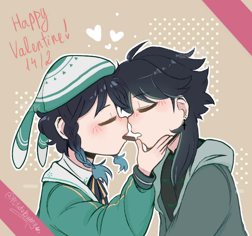 Valentine day (XiaoVen)👹🍃 Genshin Impact | HoYoLAB