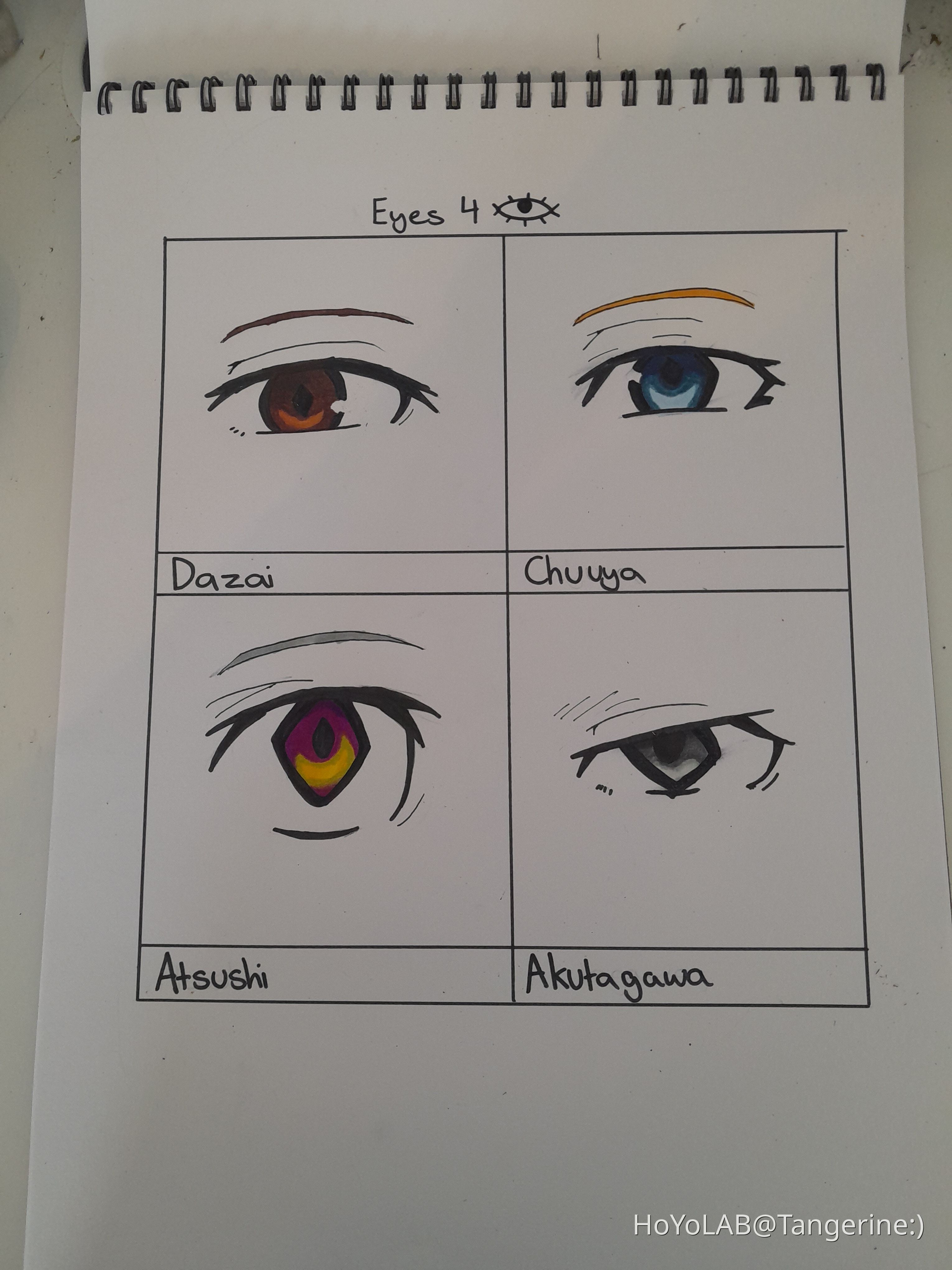 Bungou Stray Dogs Eyes | HoYoLAB