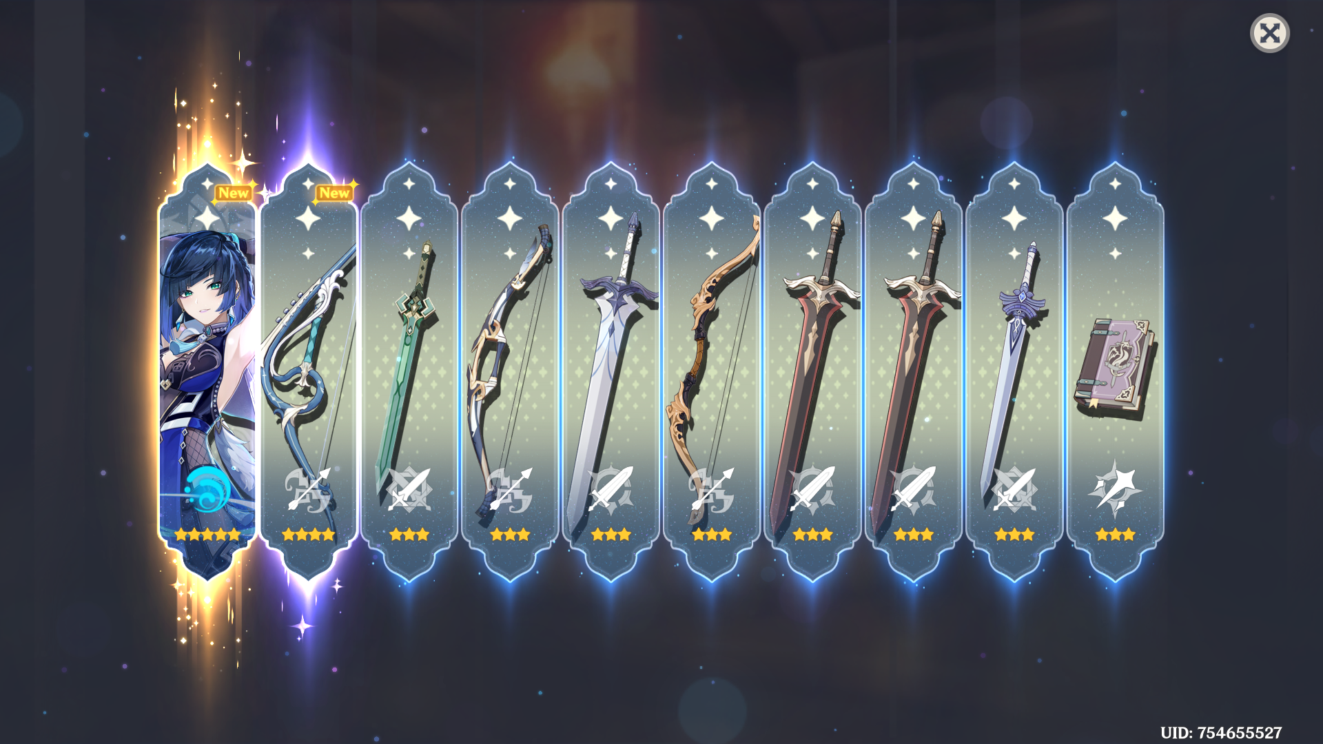 I managed to get both girls AND their signature weapons in 280 pulls ...