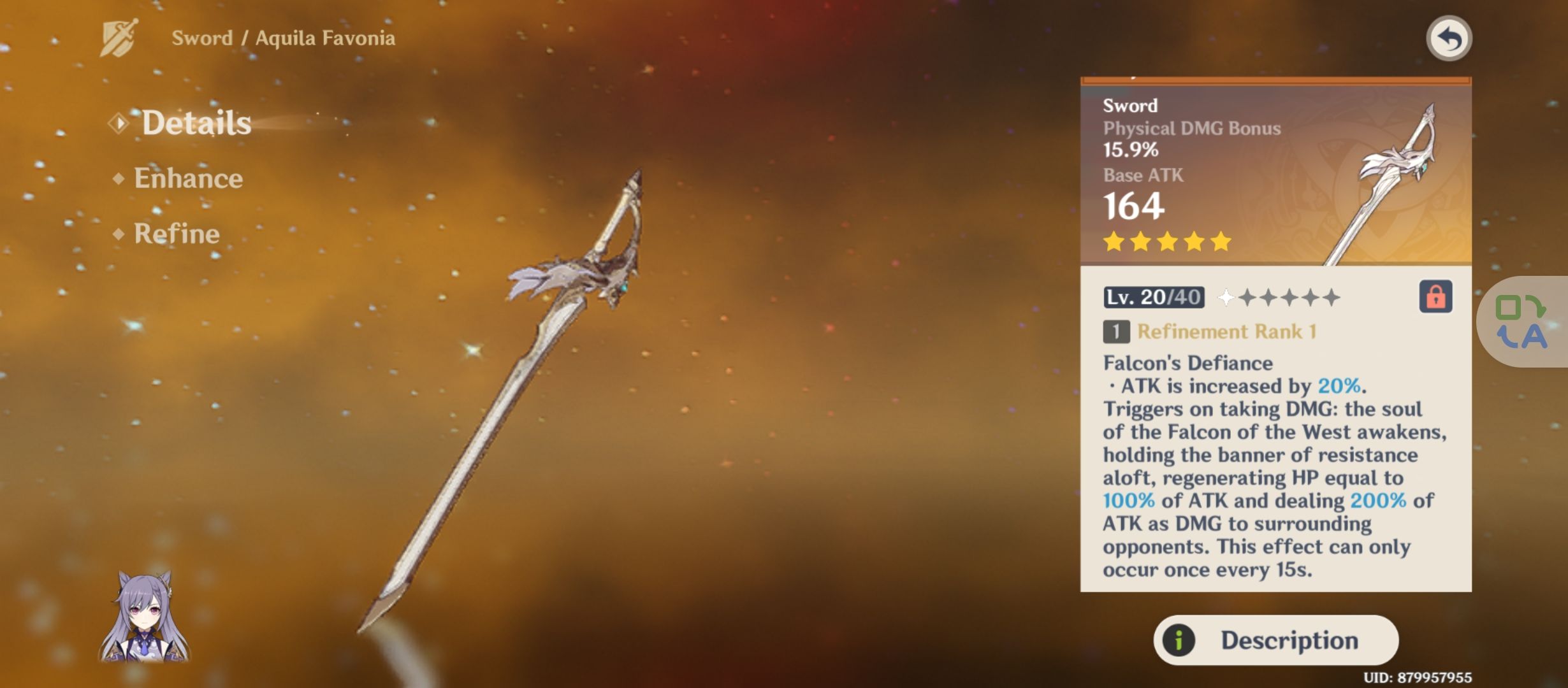 legend sword Genshin Impact | HoYoLAB