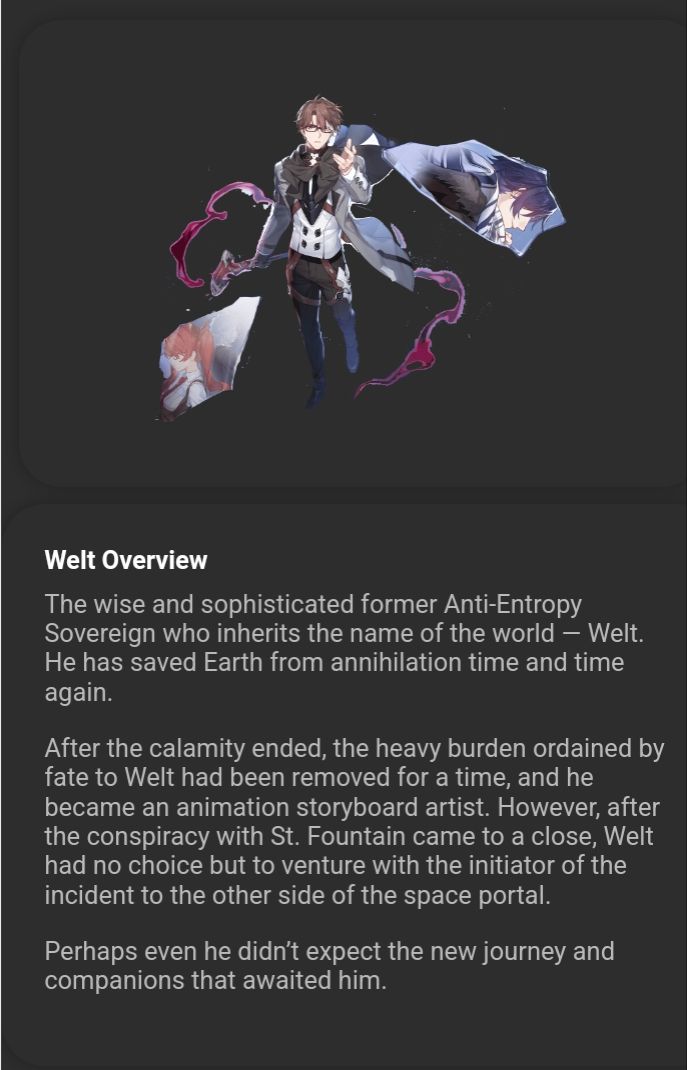 Welt Yang(Honkai StarRail Character) Honkai: Star Rail | HoYoLAB