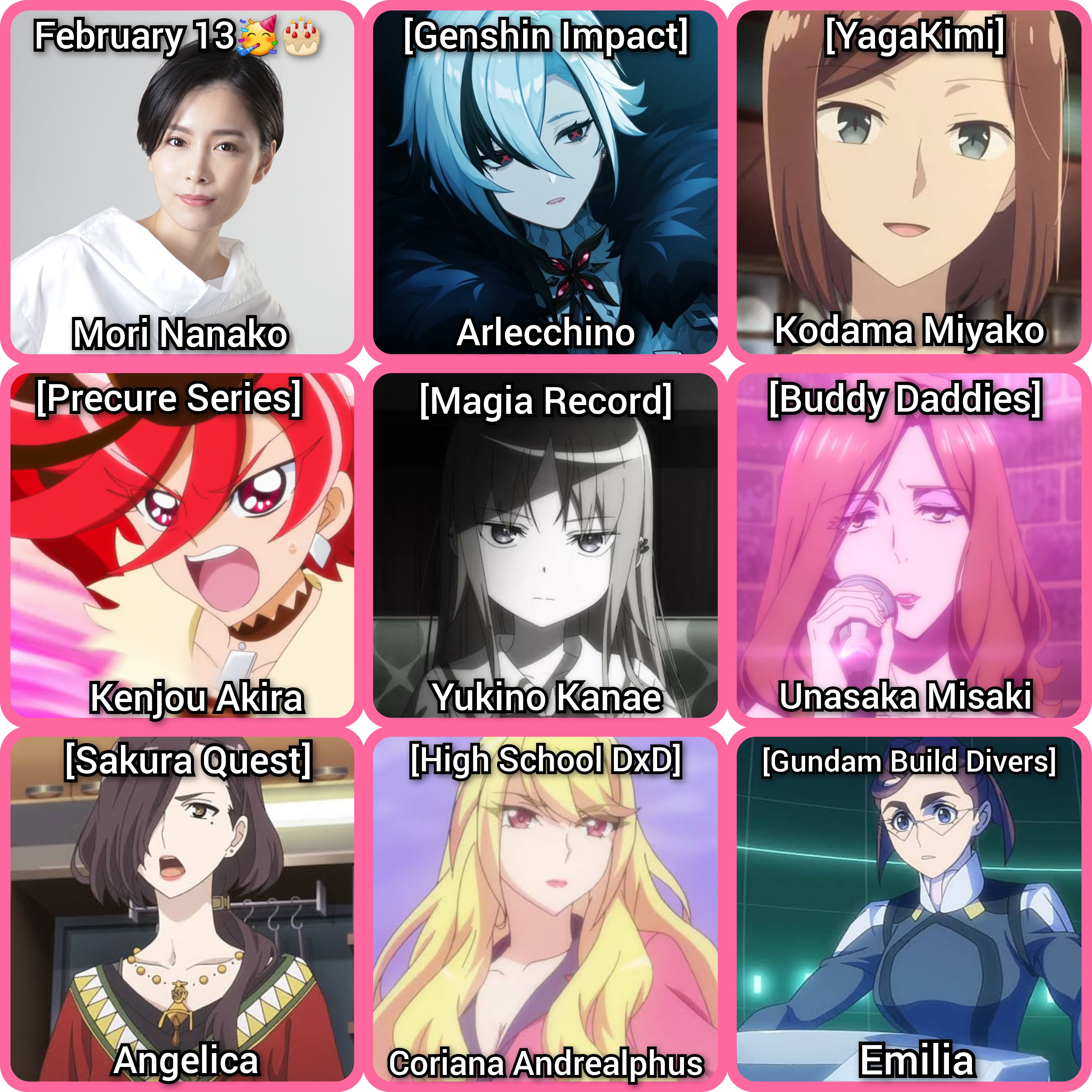 Seiyuu Birthday Genshin Impact | HoYoLAB