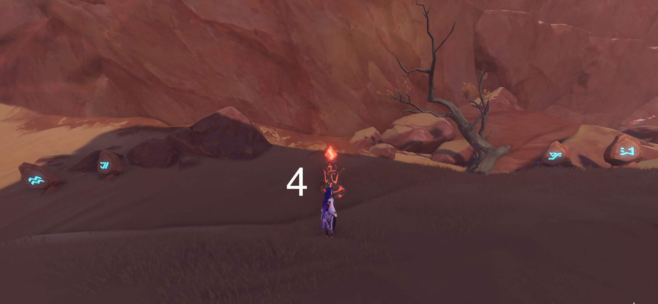 Sumeru desert pyro totems puzzle v3.4 Genshin Impact | HoYoLAB