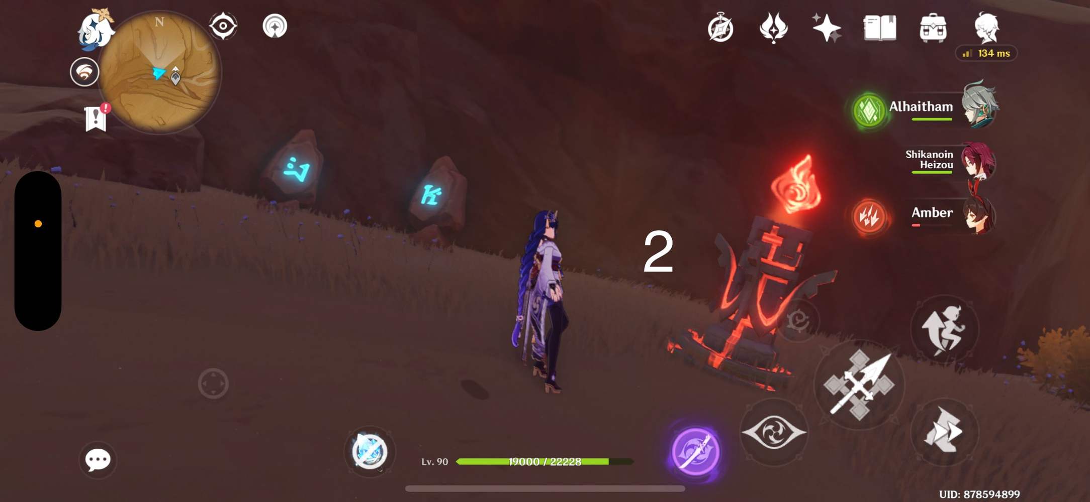 Sumeru desert pyro totems puzzle v3.4 Genshin Impact | HoYoLAB