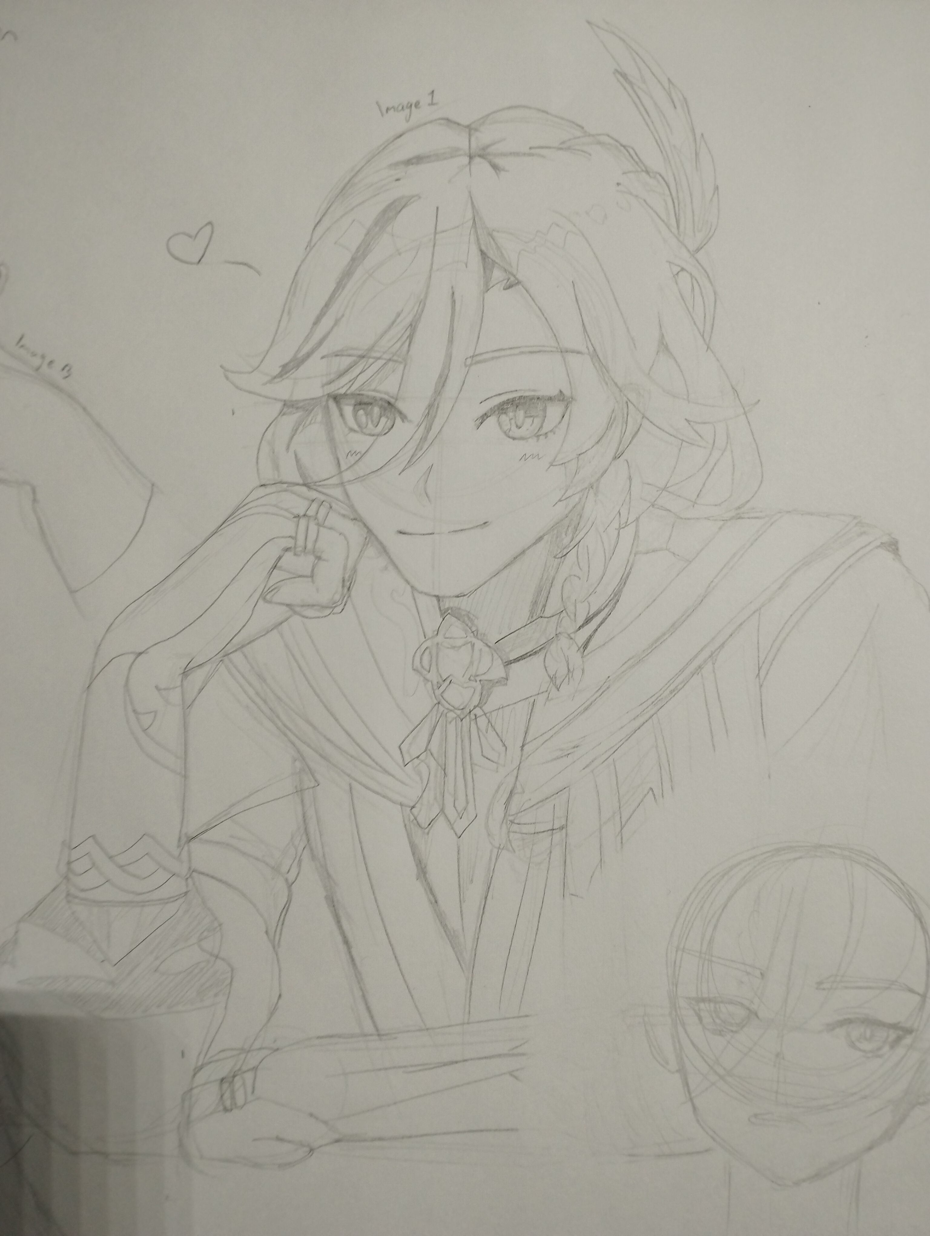 Kaveh Drawing Practice Genshin Impact | HoYoLAB