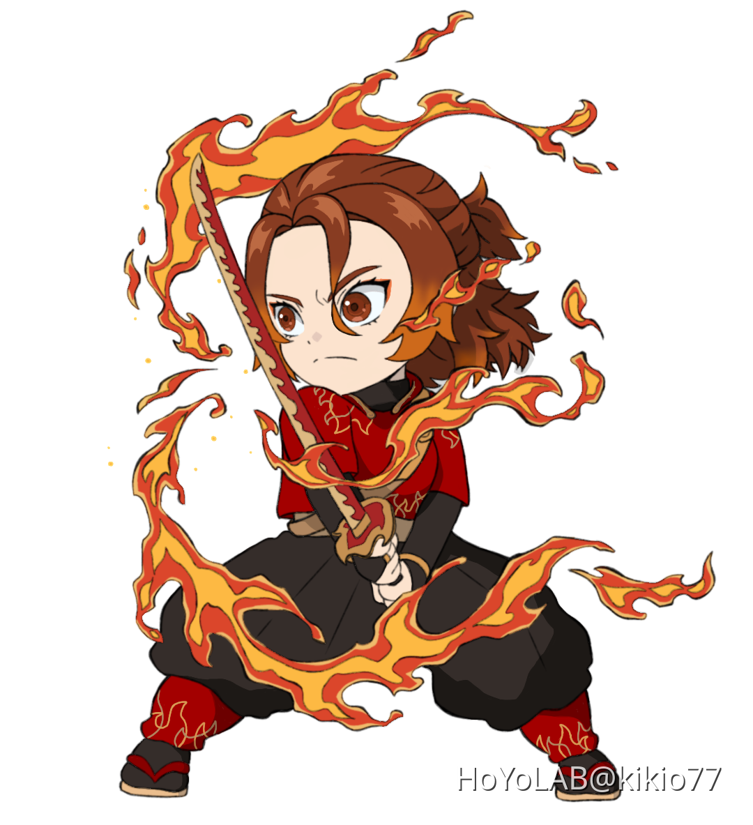 Huoyan splash art~ Genshin Impact | HoYoLAB