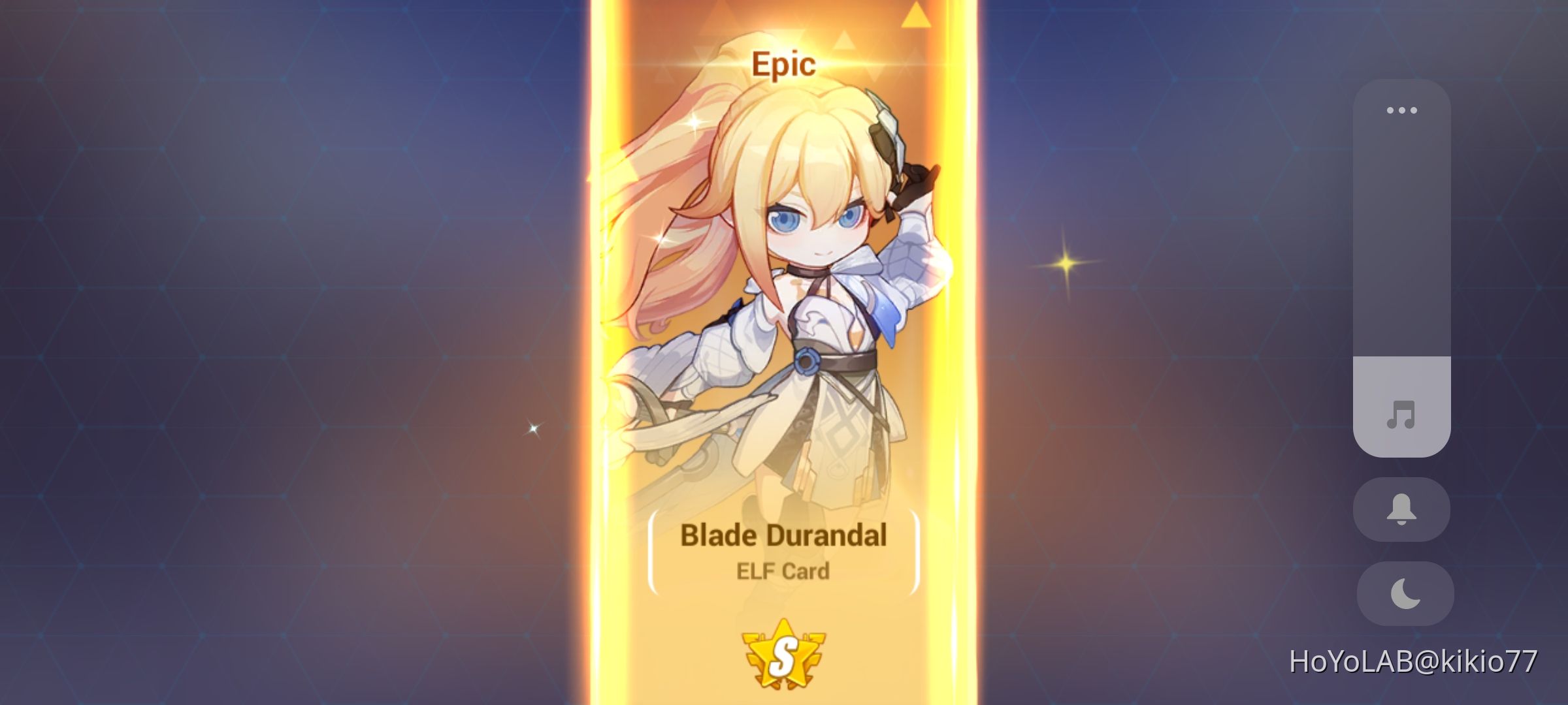 Durandal elf finally home!! Honkai Impact 3rd | HoYoLAB