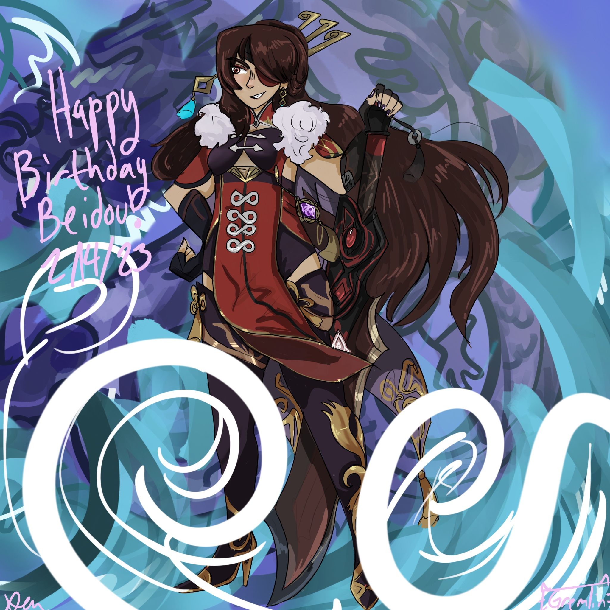 Happy Birthday Beidou! Genshin Impact | HoYoLAB